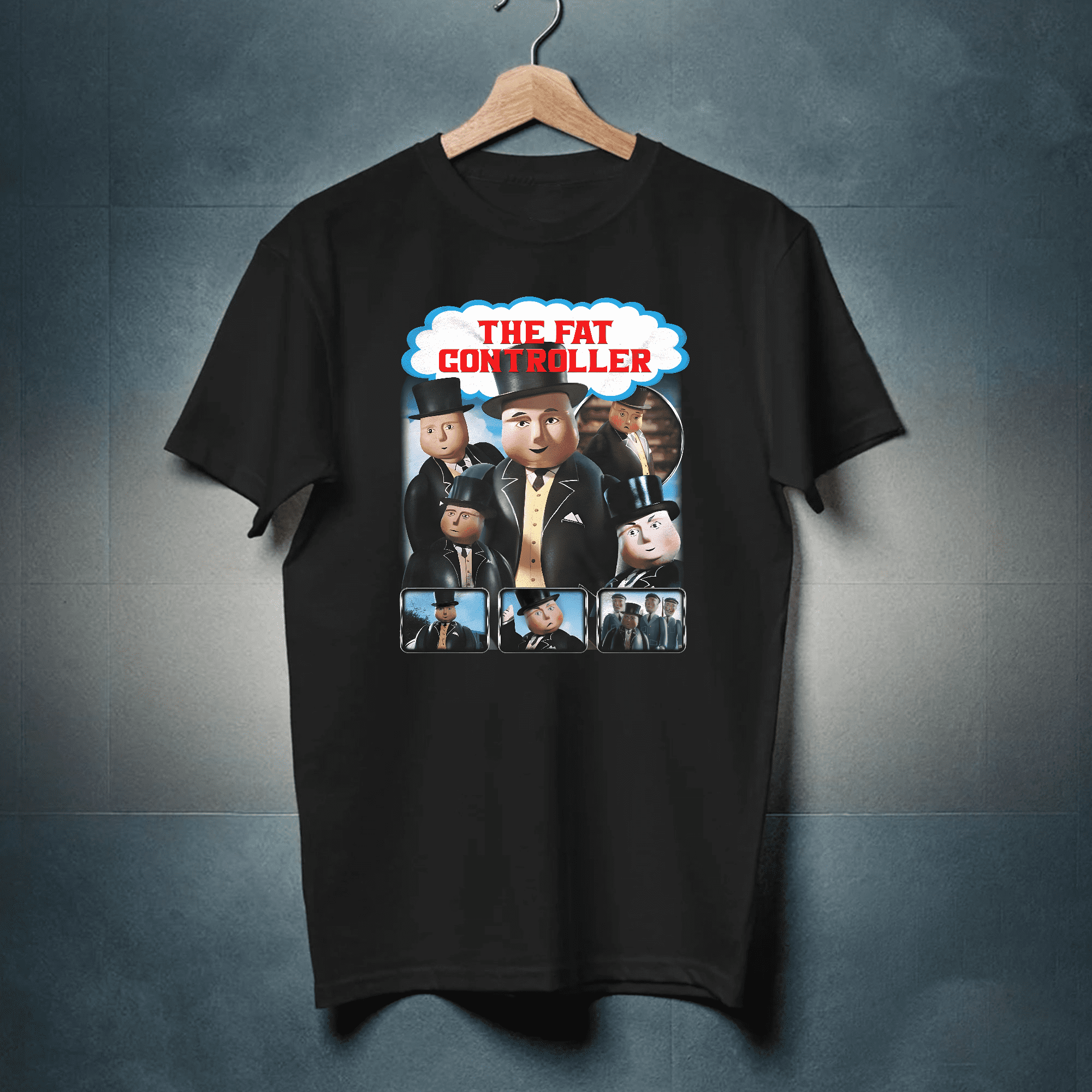 Classic The Fat Controller - Thomas the Tank Engine T-Shirt - Walmart.com