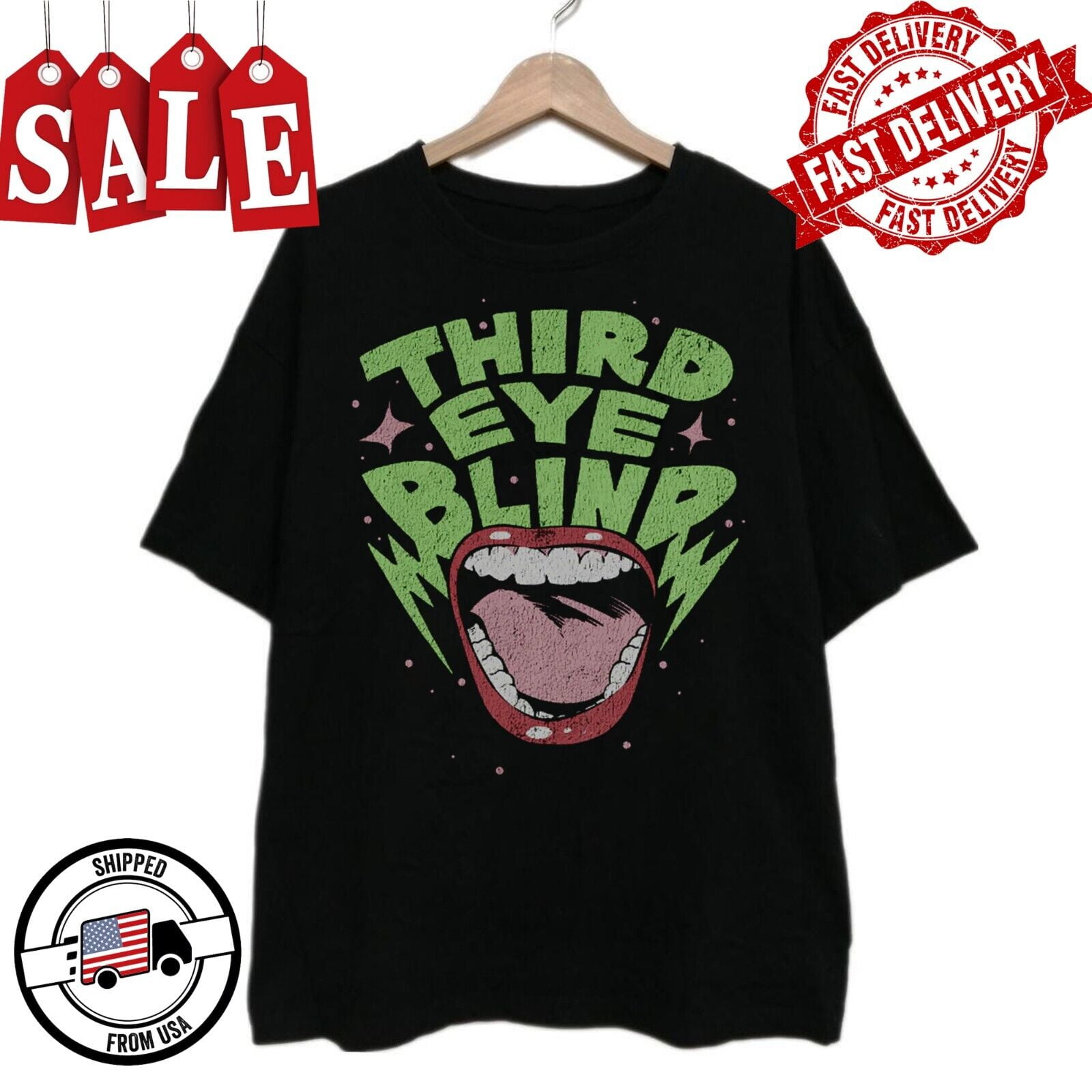 Classic Third Eye Blind Tour Men S-235XL Tee 6D735 - Walmart.com