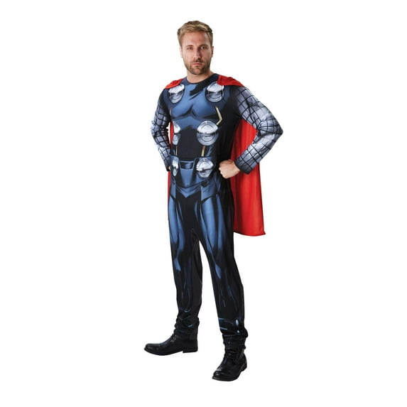 Classic Thor Marvel X Large Male Adult Grey Fancy Dress Party Book Week ...