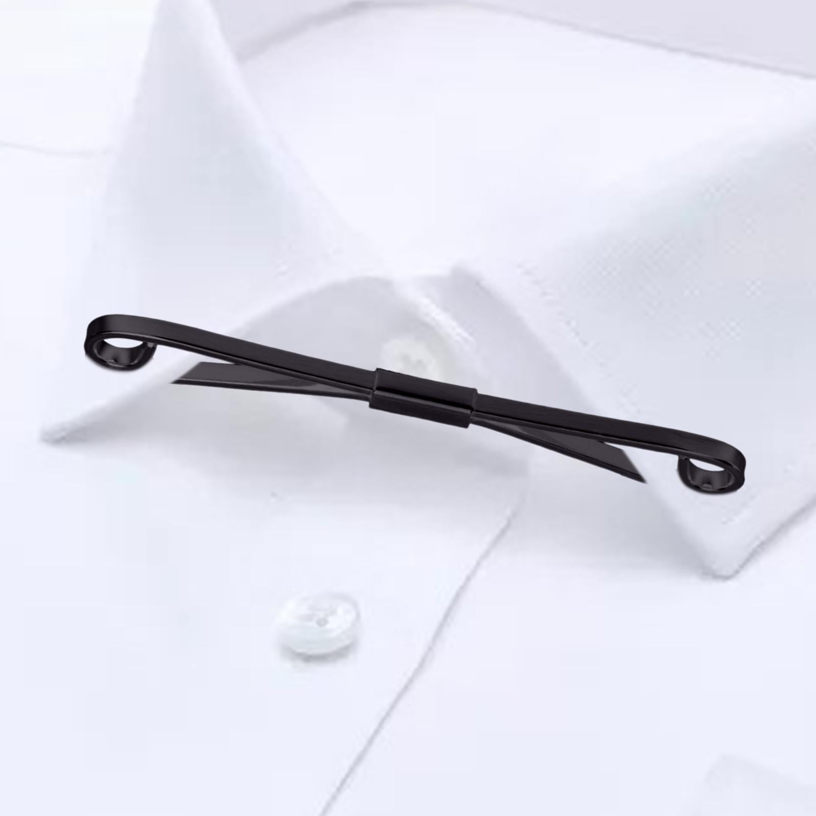 Classic Tie Collar Bar Pin, Necktie Pinch Pin Tie Clips Shirt for Men ...
