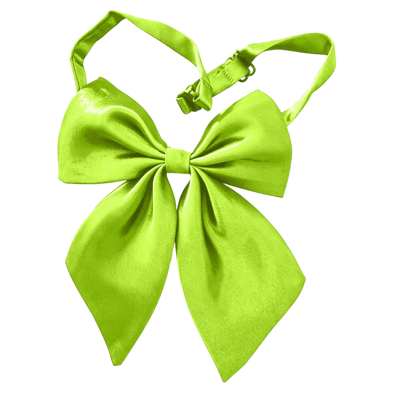 Classic Tied Bow Tie Adjustable Necktie Formal Wedding Prom Black Light ...