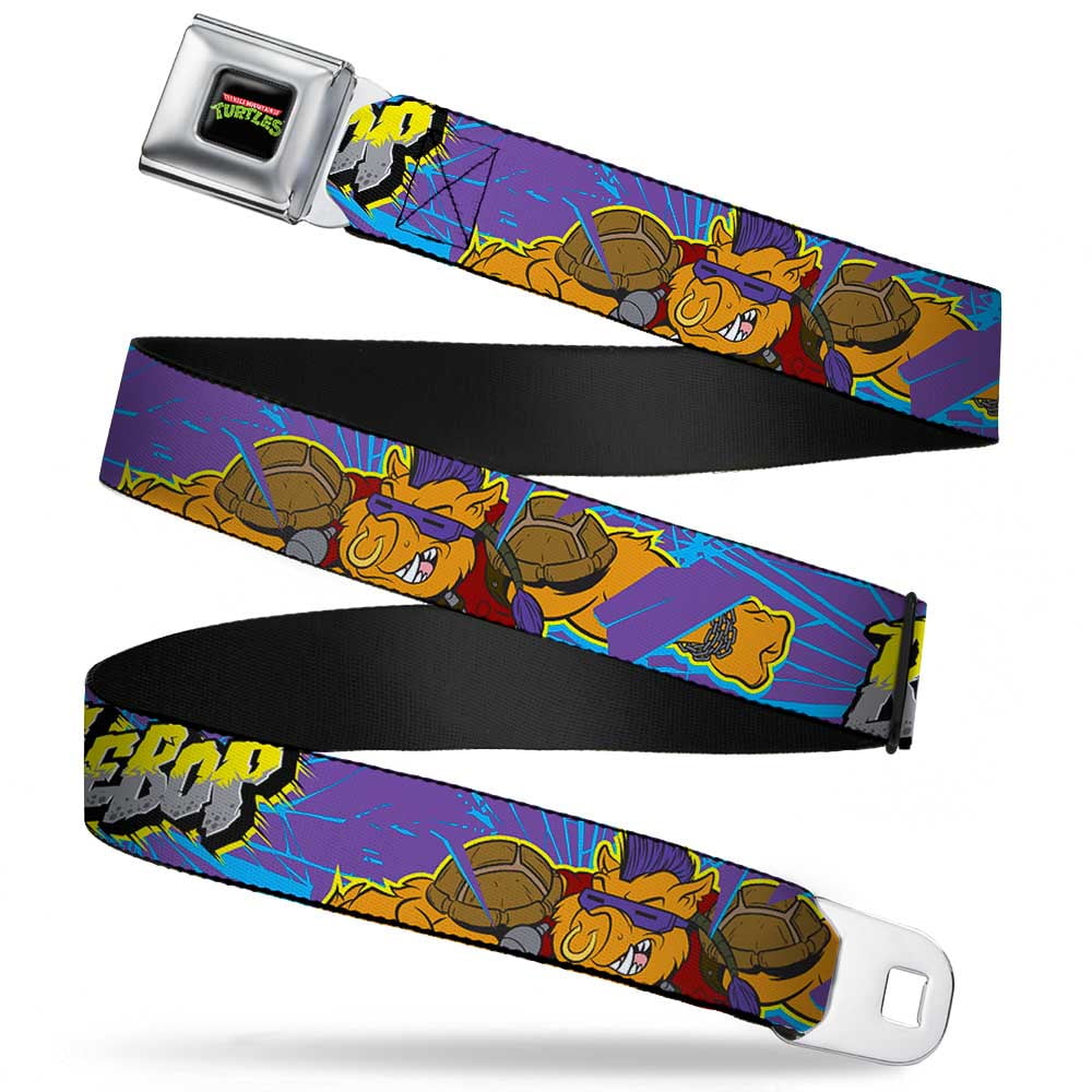 Classic Tmnt Logo Full Color Bebop Pose Shatter Purple Blues Yellow ...
