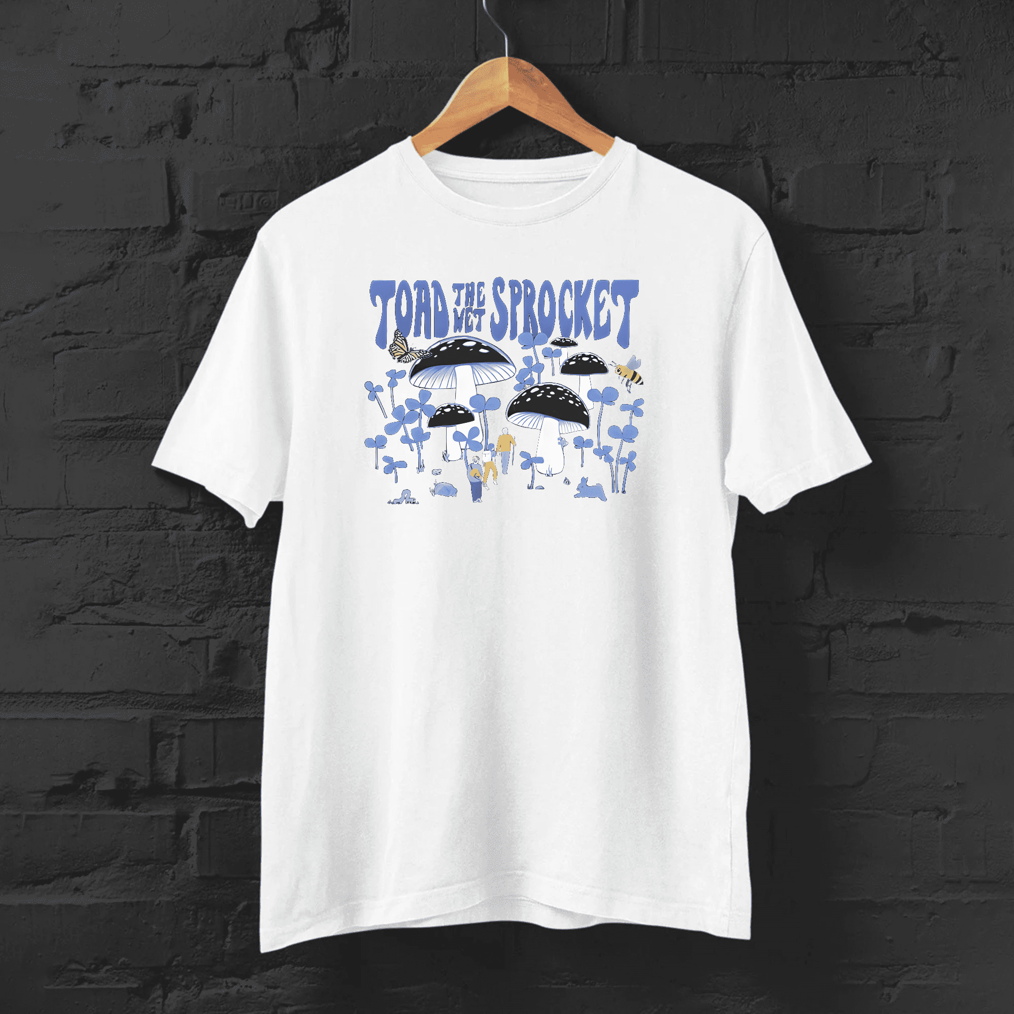 Classic Toad The Wet Sprocket Band Tiny Travelers Cotton Black T Shirt ...