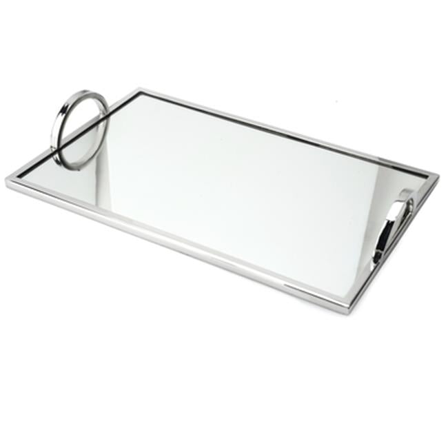 Classic Touch 16 x 10 x 2 Rectangular Mirror Tray - Walmart.com