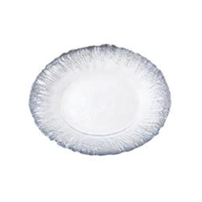 Classic Touch Chargers with Flashy Silver Design - Set of 4 - Walmart.com