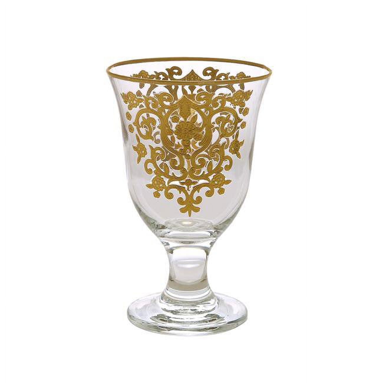 Classic Touch GWMG201 3.5 x 5 in. Assorted Colored Short Stem Glasses ...