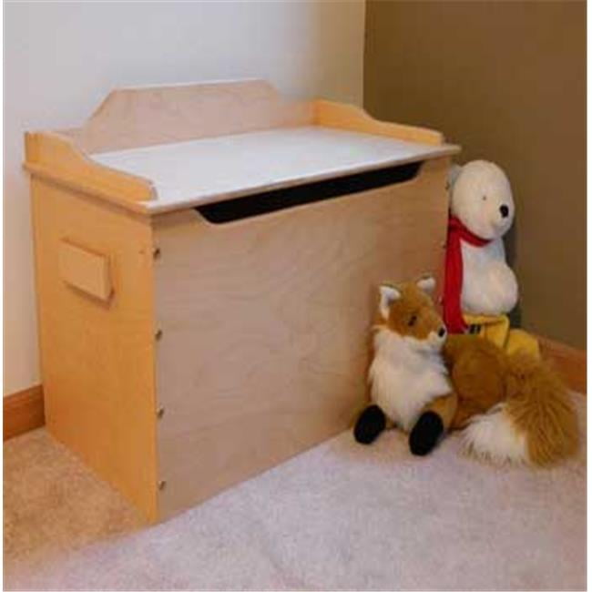 Classic Toy Box - Natural - Walmart.com