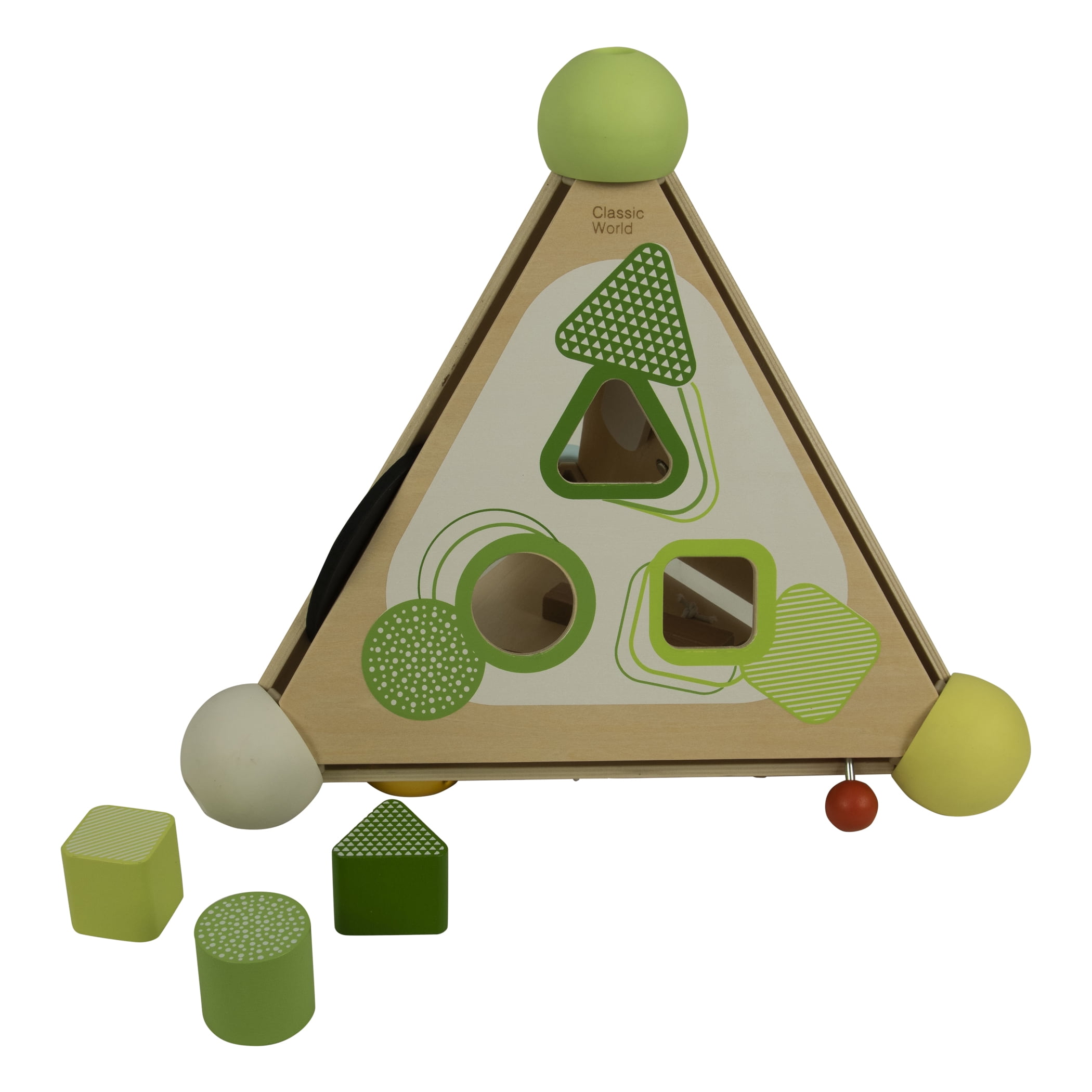 Classic World Wood Pyramid Activity Box for Ages 2 and Up - Walmart.com