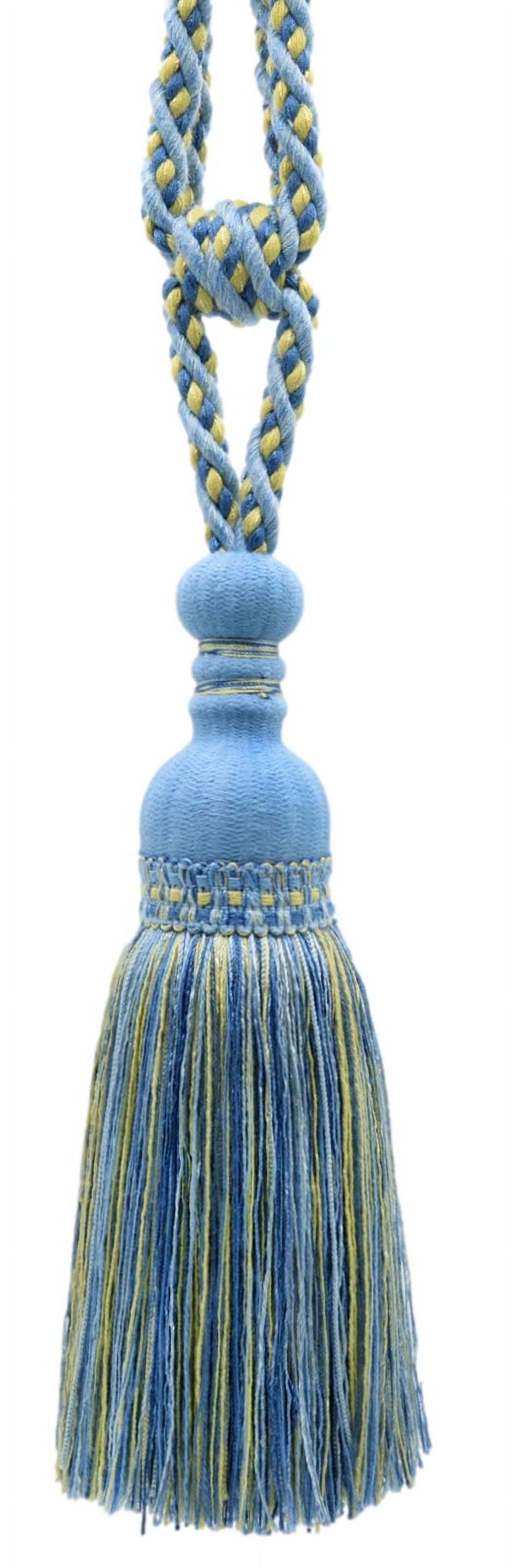DECOPRO Classic Traditional Curtain Tassel Tieback, Tassel Length 9 1/2 ...