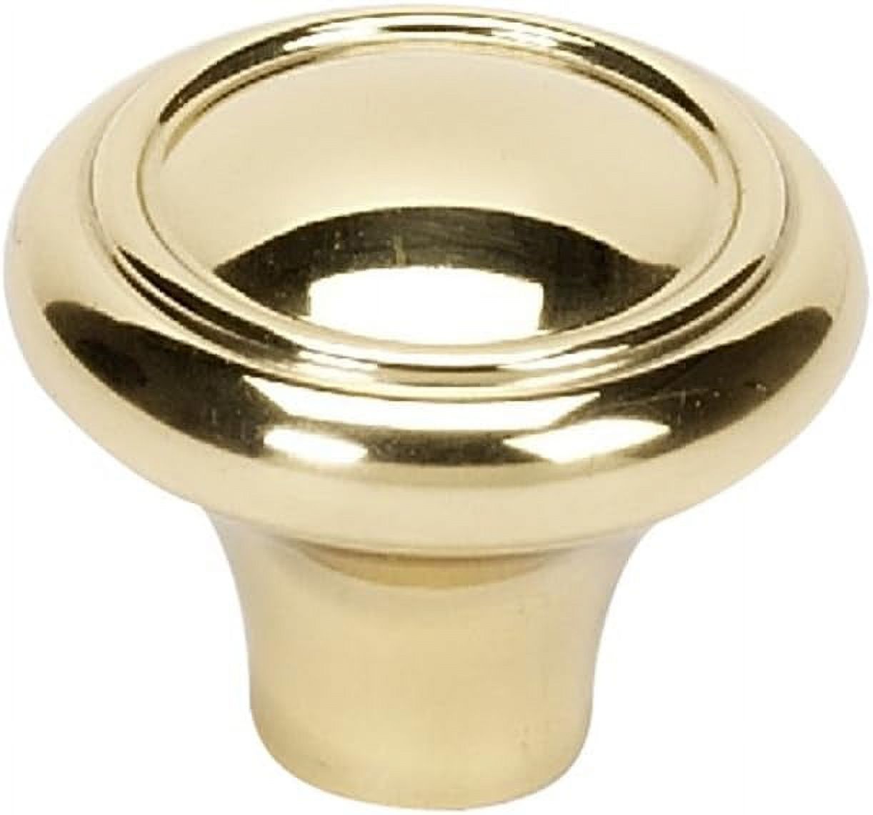 Classic Traditional Knobs, 1-1/4", Polished Brass - Walmart.com