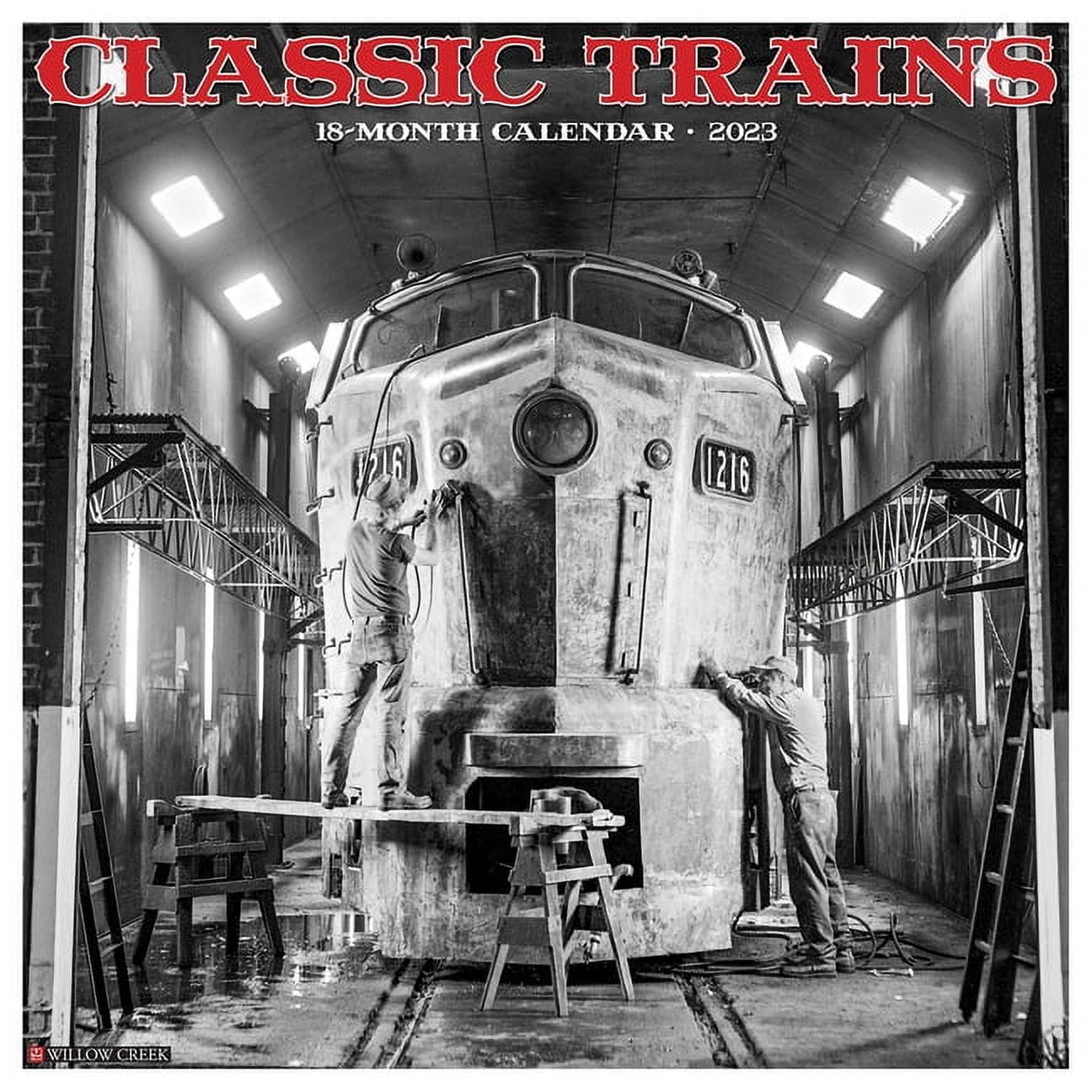 Classic Trains 2023 Wall Calendar (Other) - Walmart.com