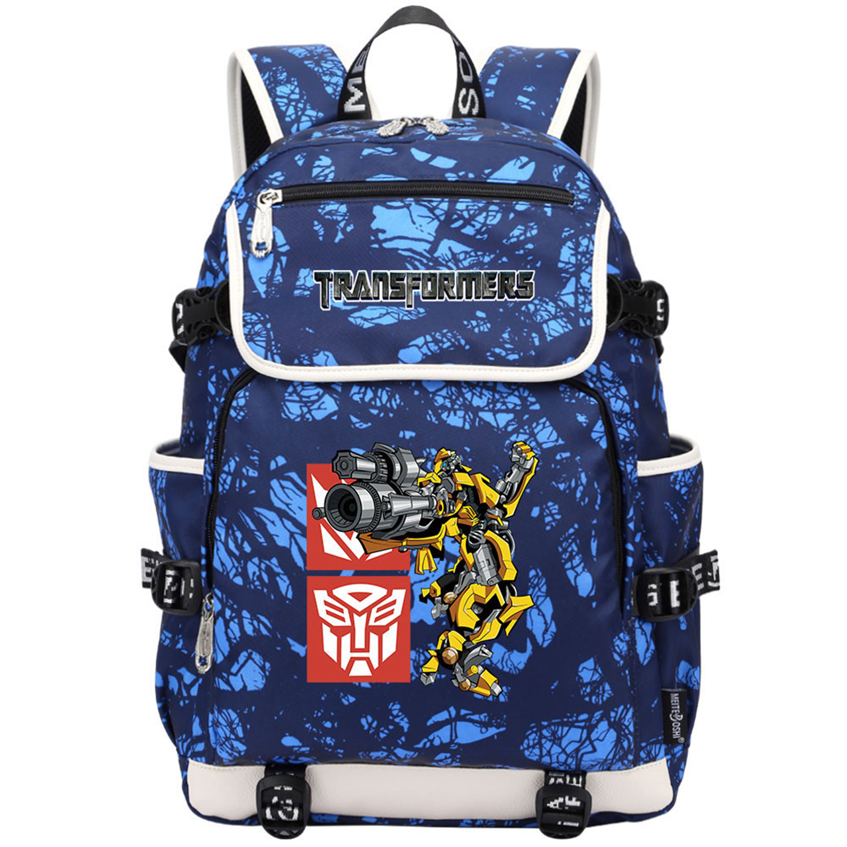 Classic Transformers USB Backpack Teen Casual Knapsack Large Large ...