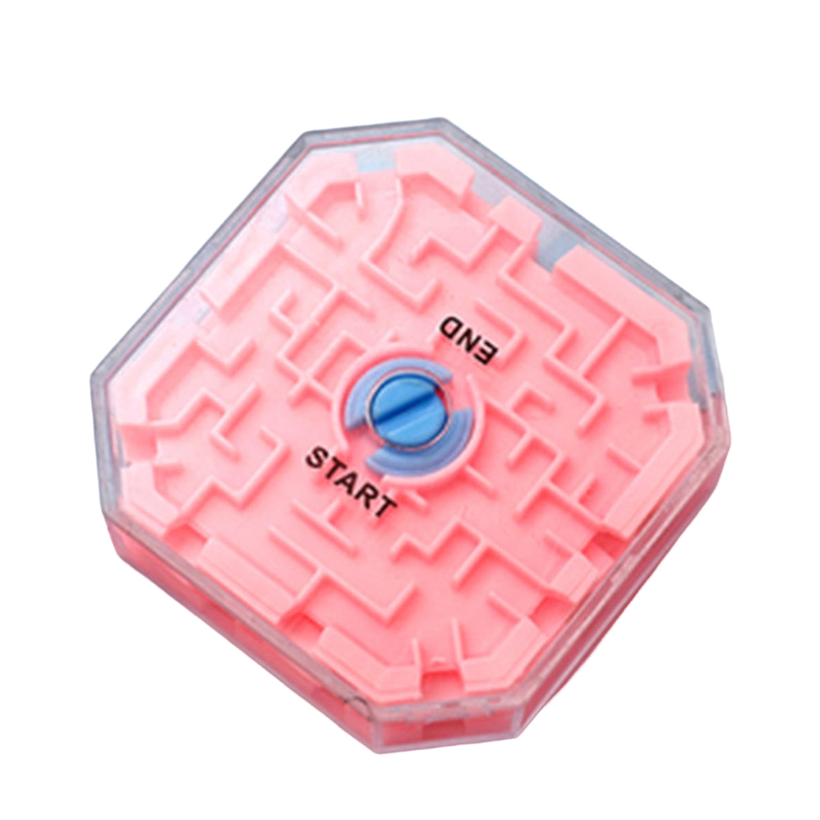 Classic Transparent 3D Maze Toy Portable Sequential Memory Game for ...