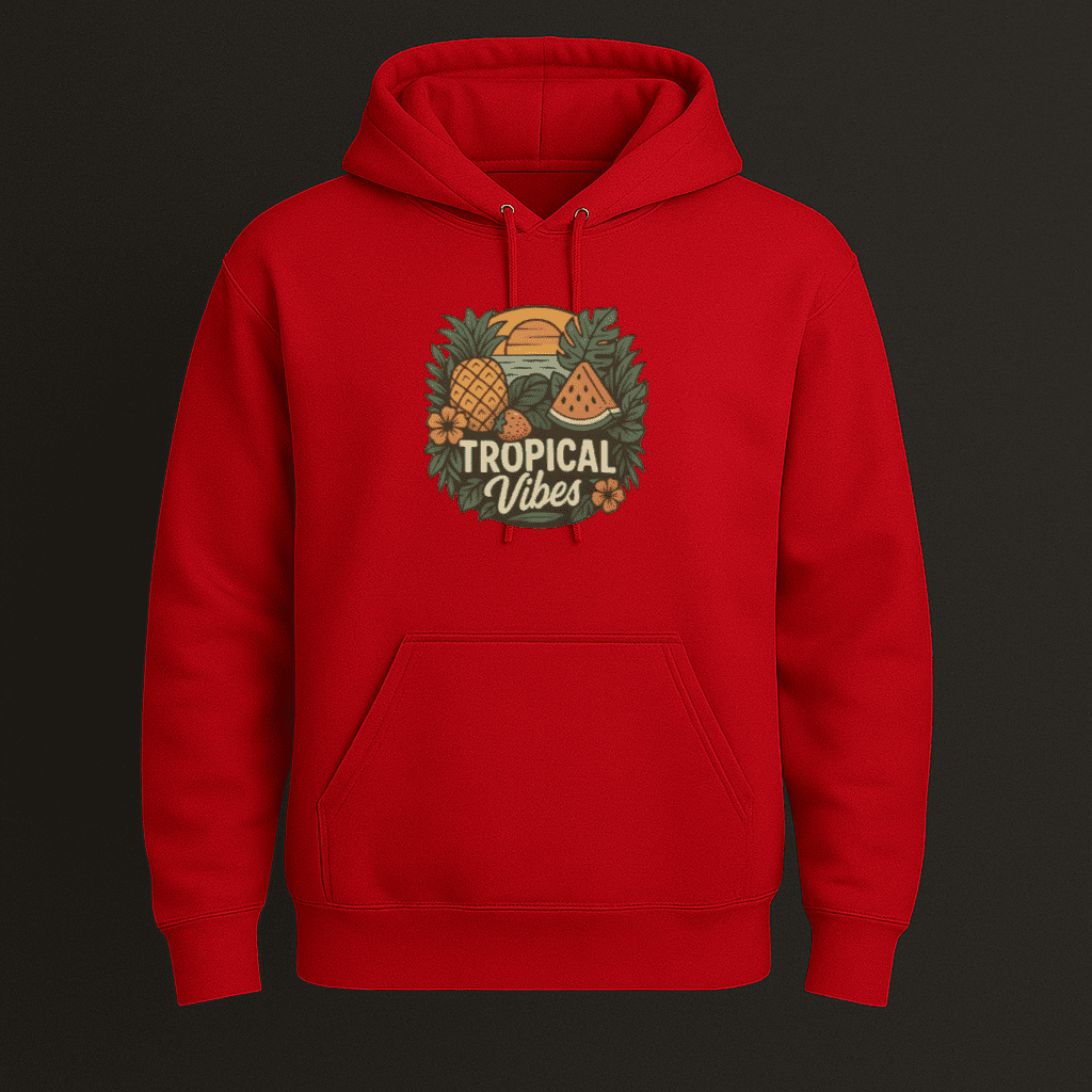 Classic Tropical Sunset Design With Palm Tree Silhouettes Vintage Retro ...