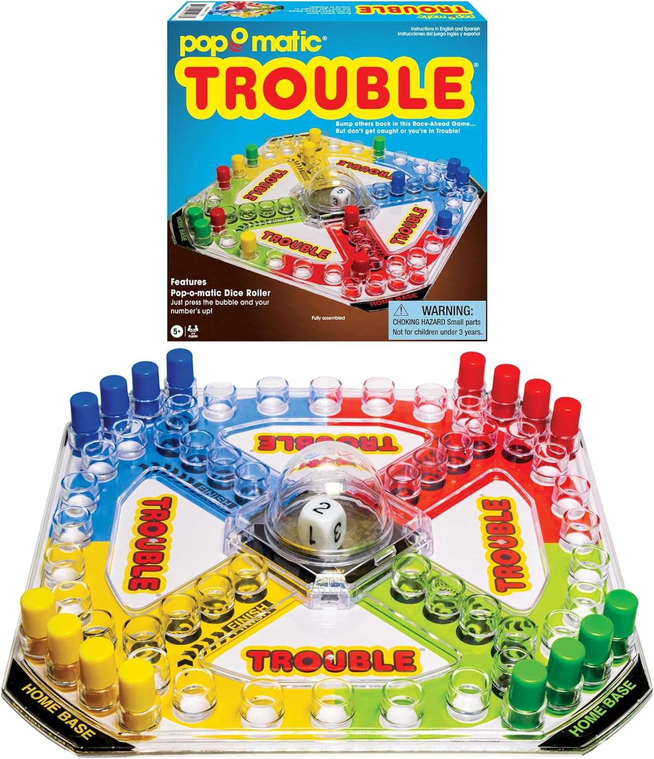 Classic Trouble with Retro Artwork and Pop-o-Matic Popper by Winning ...