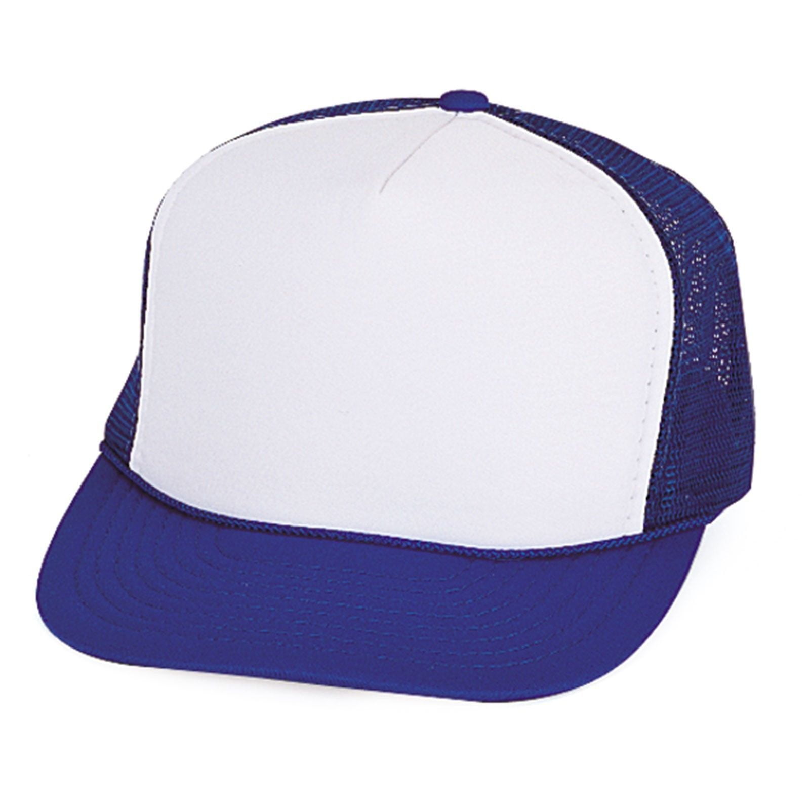 Classic Trucker Baseball Hats Caps Foam Mesh Blank Solid Two Tone ...