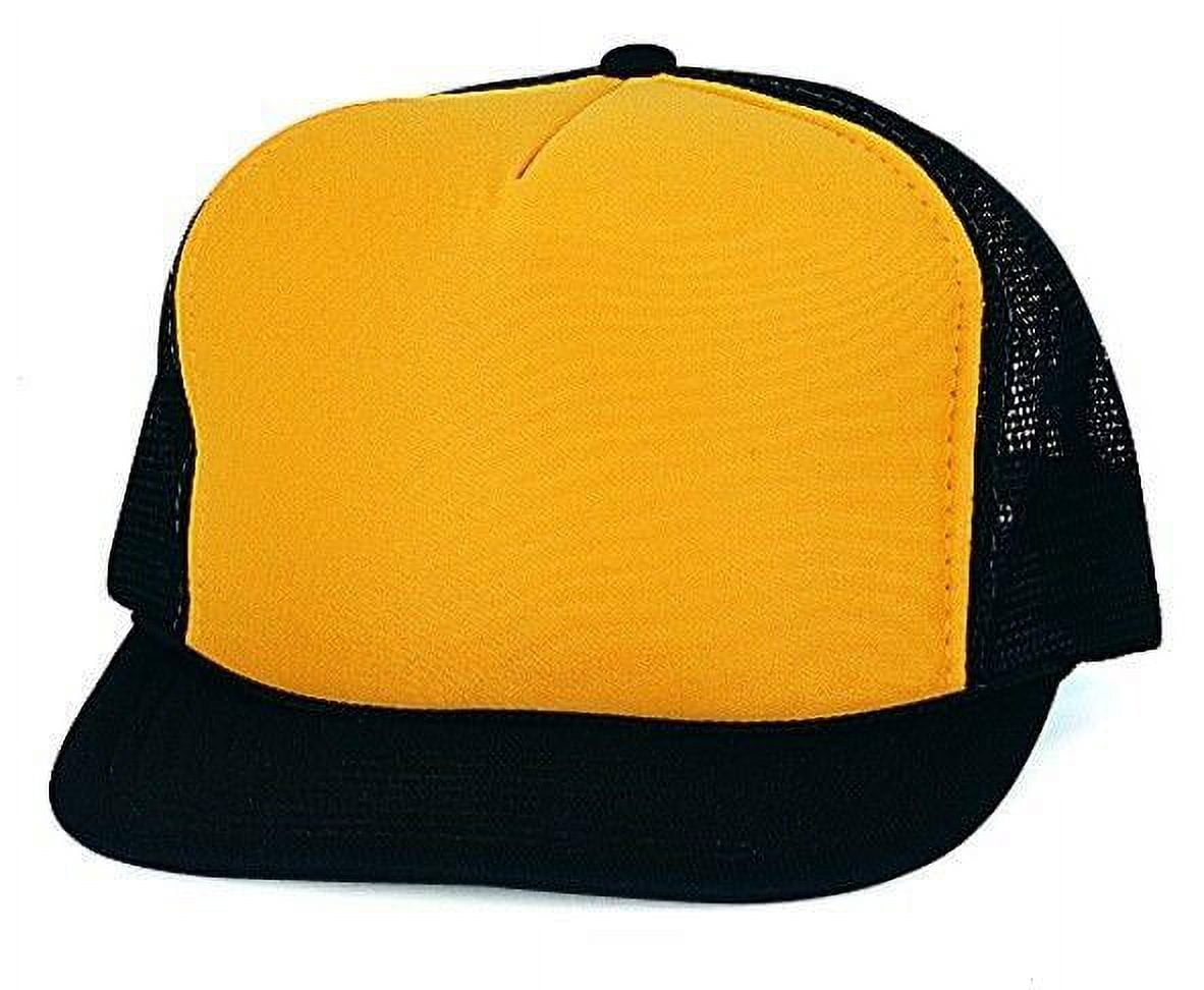 Classic Trucker Baseball Hats Caps Foam Mesh Blank Solid Two Tone ...