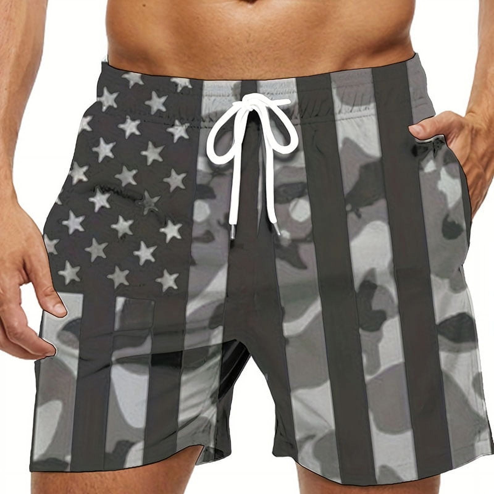 Classic USA Ireland Nation Flag Short Pants For Men 3d Print Hawaiian ...