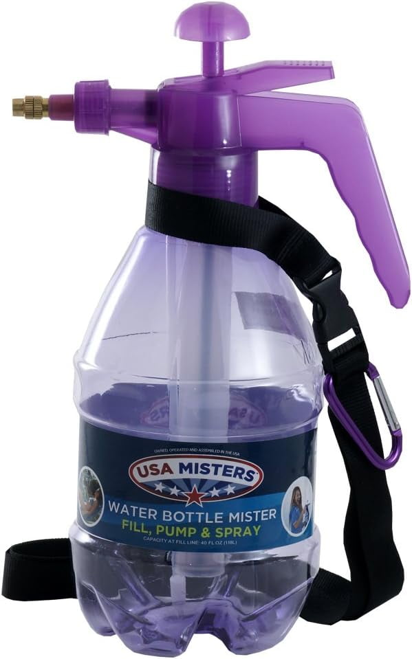 Classic USA Misters 1.5 Liter Personal Water Mister Pump Spray Bottle ...