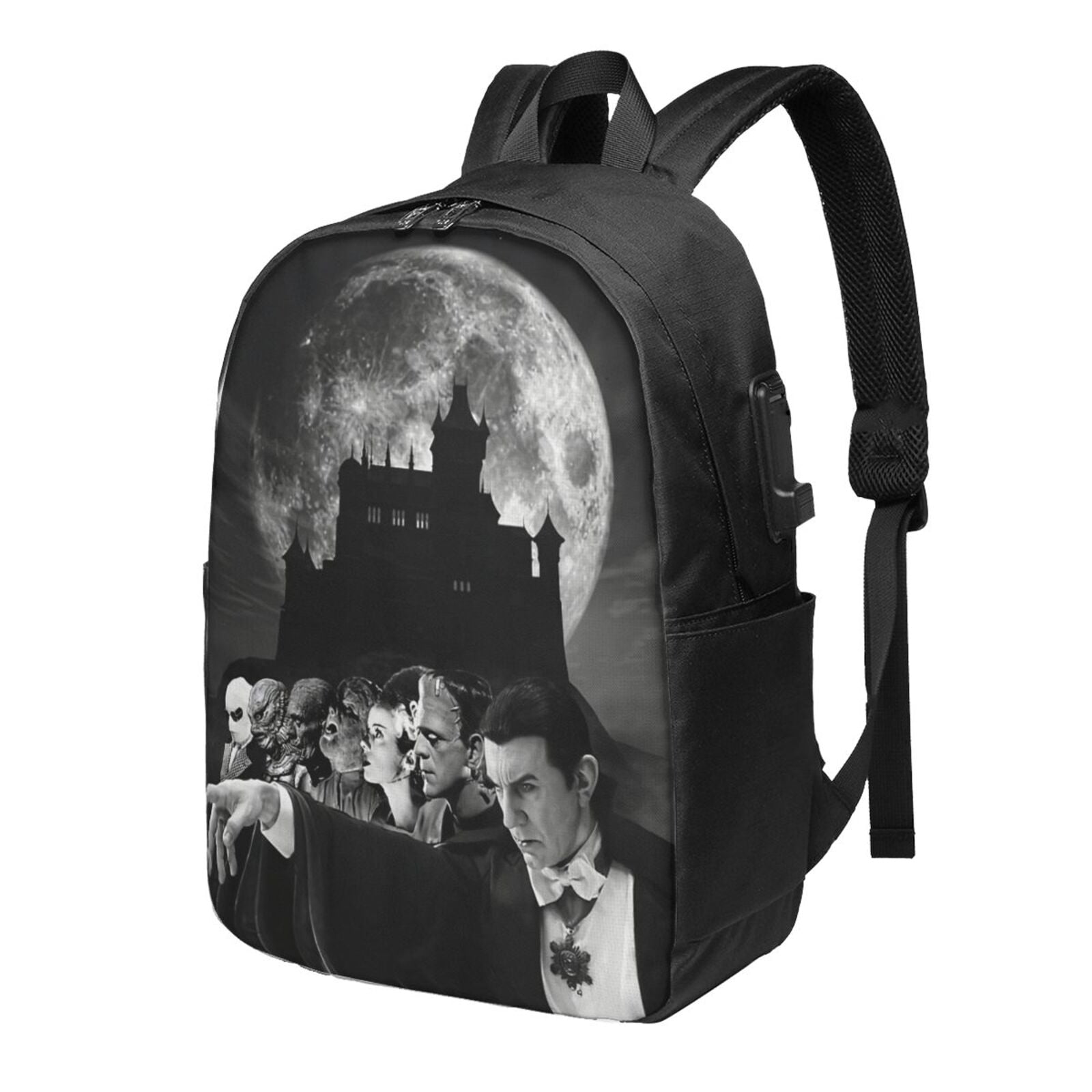 Classic Universal Horror Monsters Backpack Fashion Travel Backpack ...
