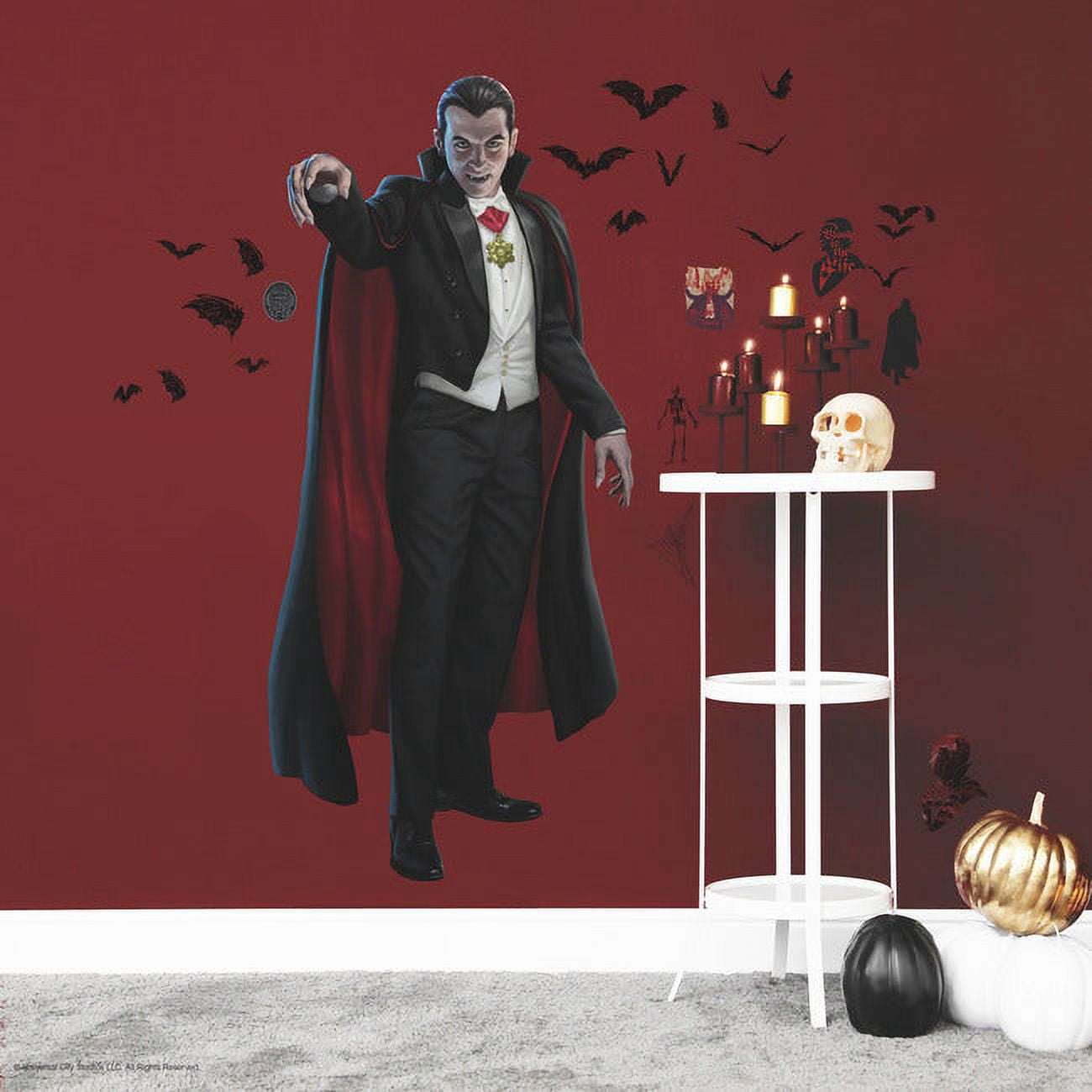 Classic Universal Monsters Dracula Giant Peel & Stick Wall Decals ...