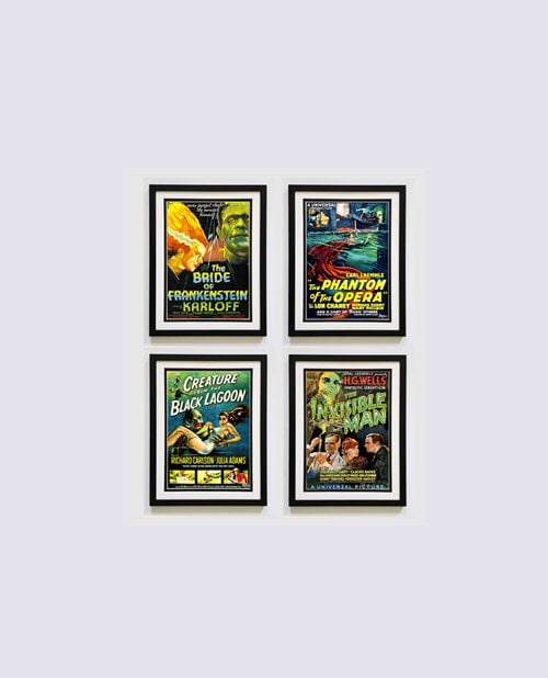 Classic Universal Monsters Movie Posters set 2 - Walmart.com