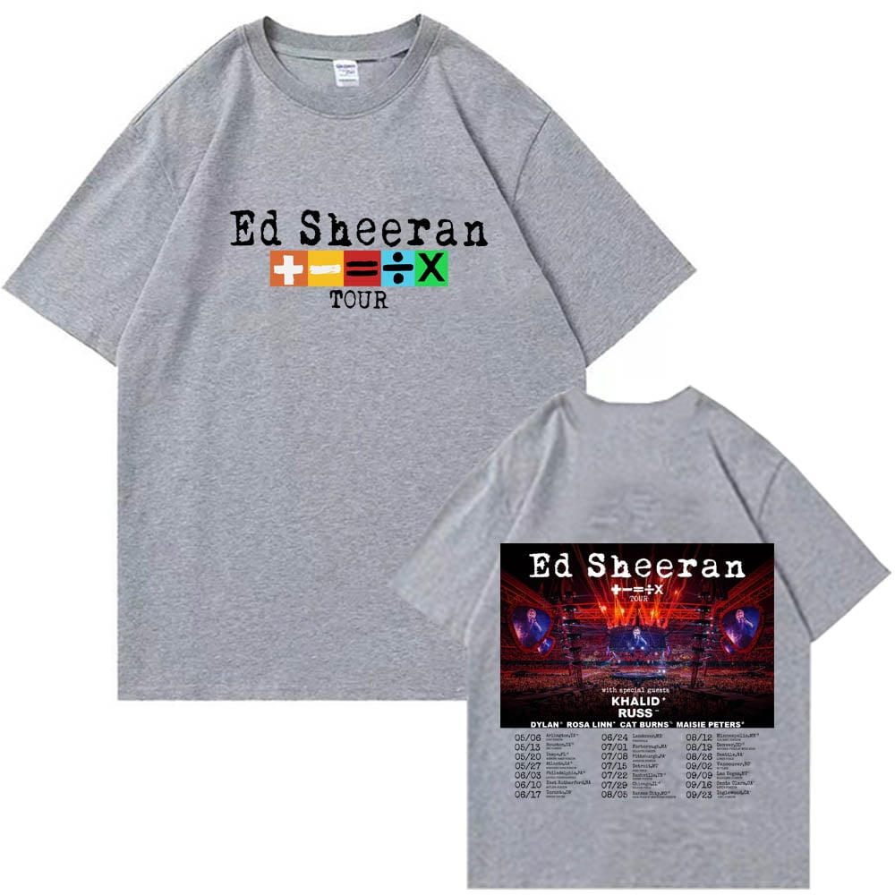 Classic Urban Music Graphic Tee, Double Side Soft Cotton Casual ...