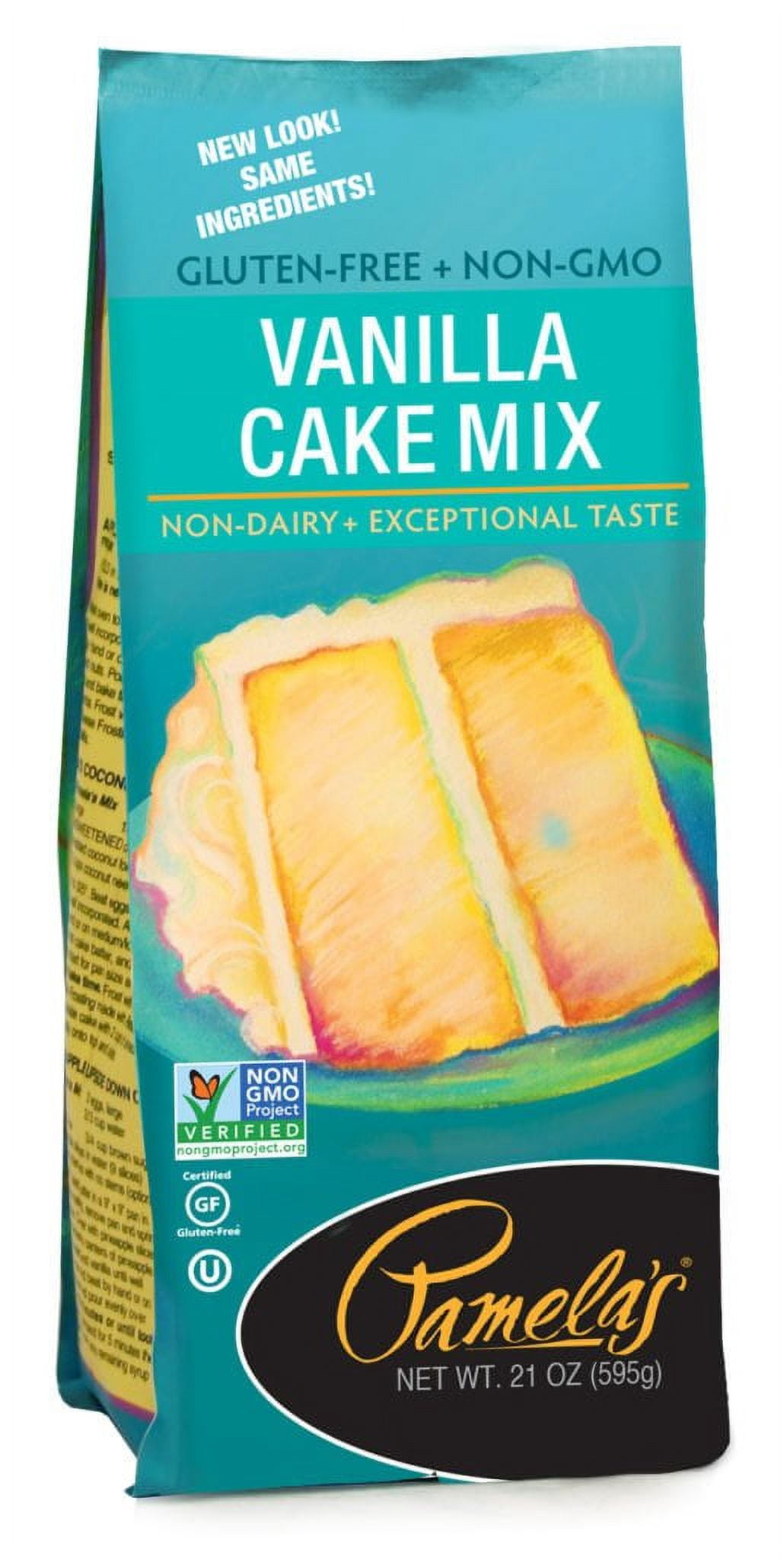 Classic Vanilla Cake Mix 21 oz (595 g)(PACK 1) - Walmart.com