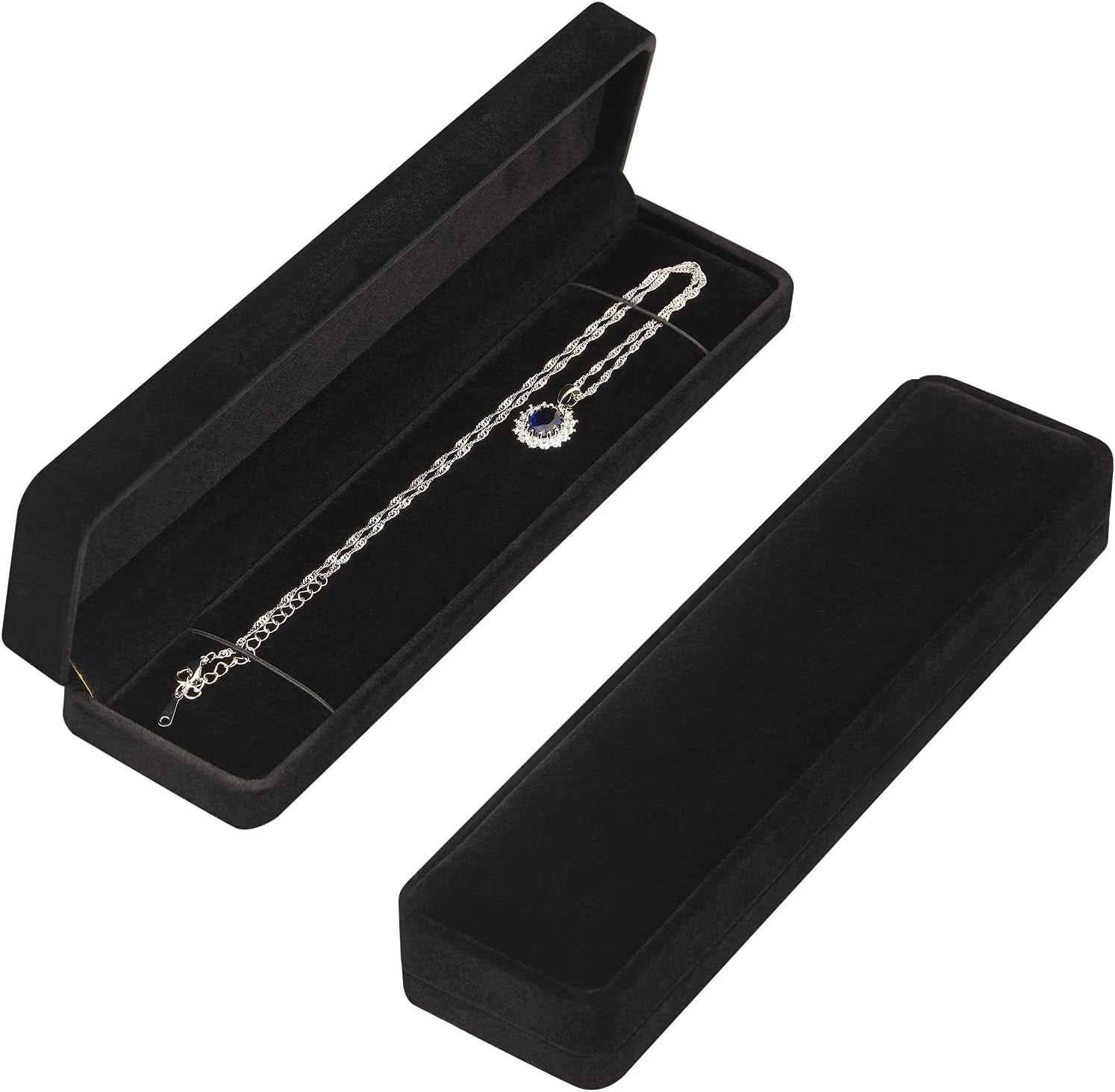 Classic Velvet Jewelry Display & Gift Box, Exquisite Jewelry Display ...