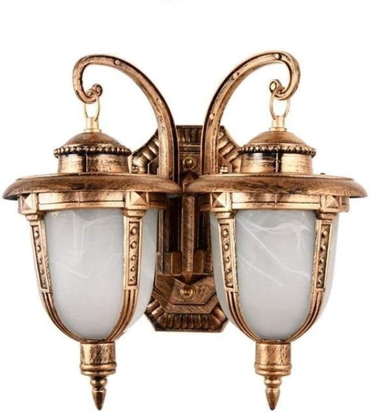 Classic Victoria Outdoor Wall Sconce Lamp E27 Waterproof-Rust Exterior ...