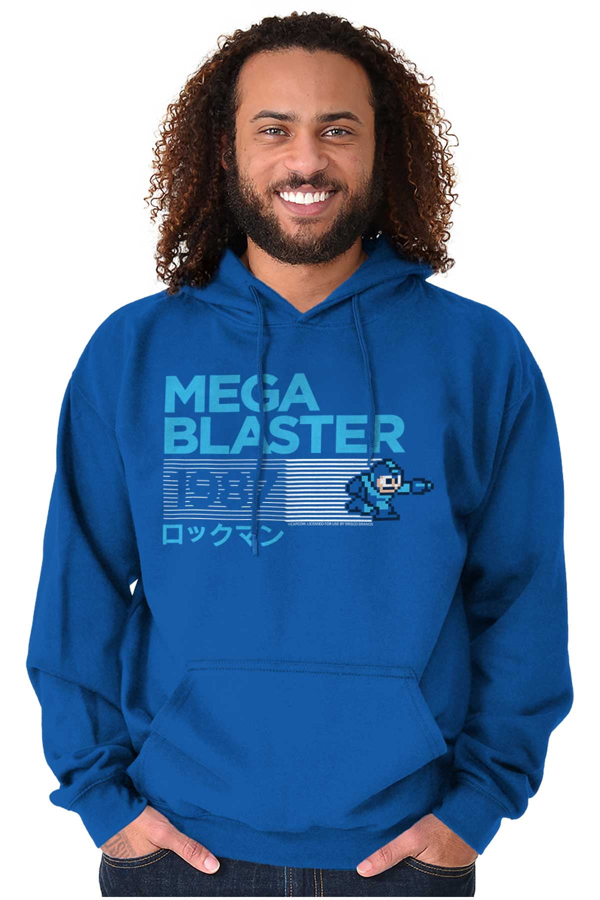 Classic Video Game Mega Man Blaster Unisex Plus Size Hoodie Brisco ...