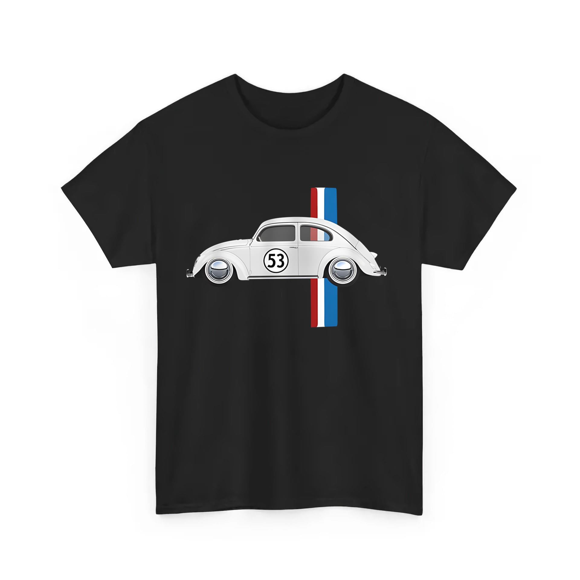 Classic Vintage Car Oldtimer3 Bug Buggy Beetle Herbie Shirt Gift Black ...