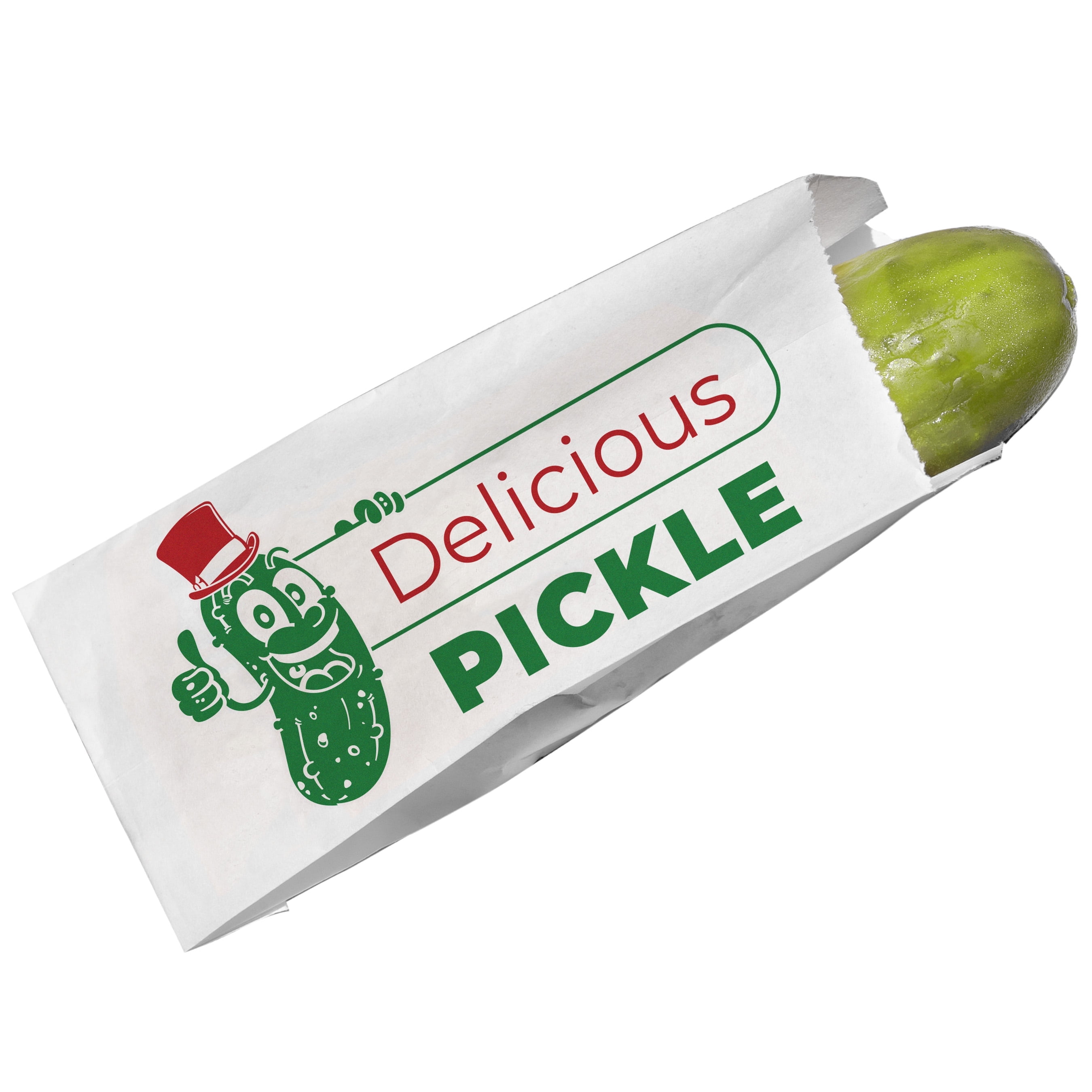 Avant Grub Vintage Dill Pickle Bag 200ct Snack Sacks - Walmart.com