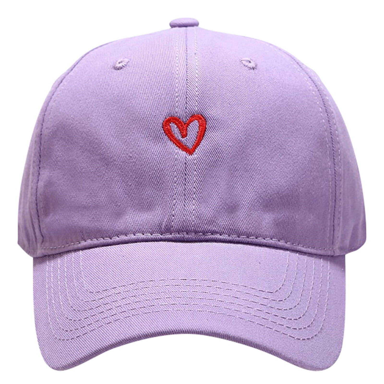 Classic Vintage Washed Heart Hat Men Women Baseball Cap Men Cap For ...