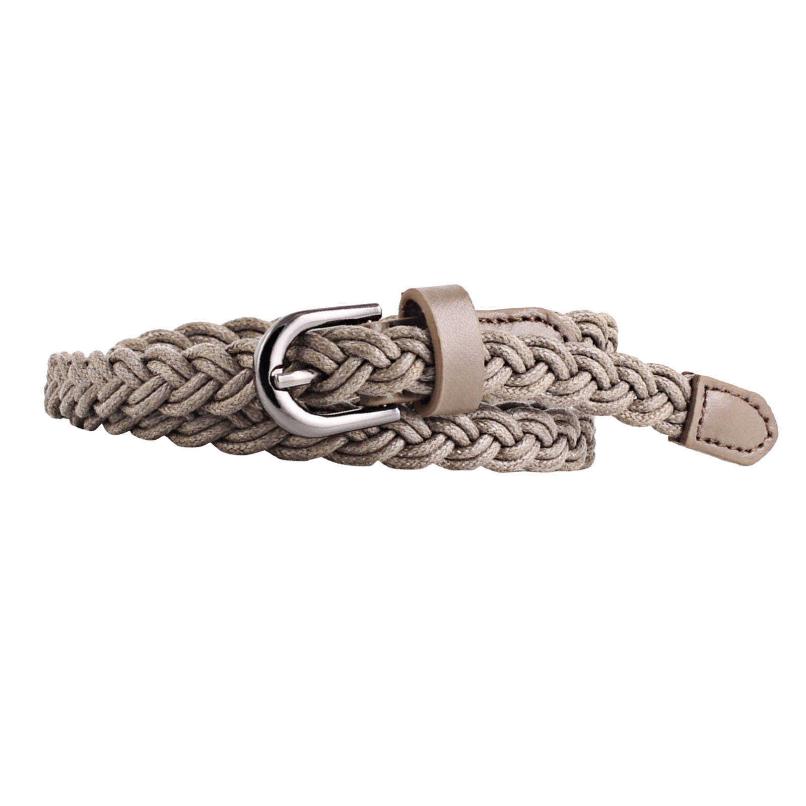 Classic Vintage Wax Rope 2024 New Clothing Braided Belt Women's Pin ...