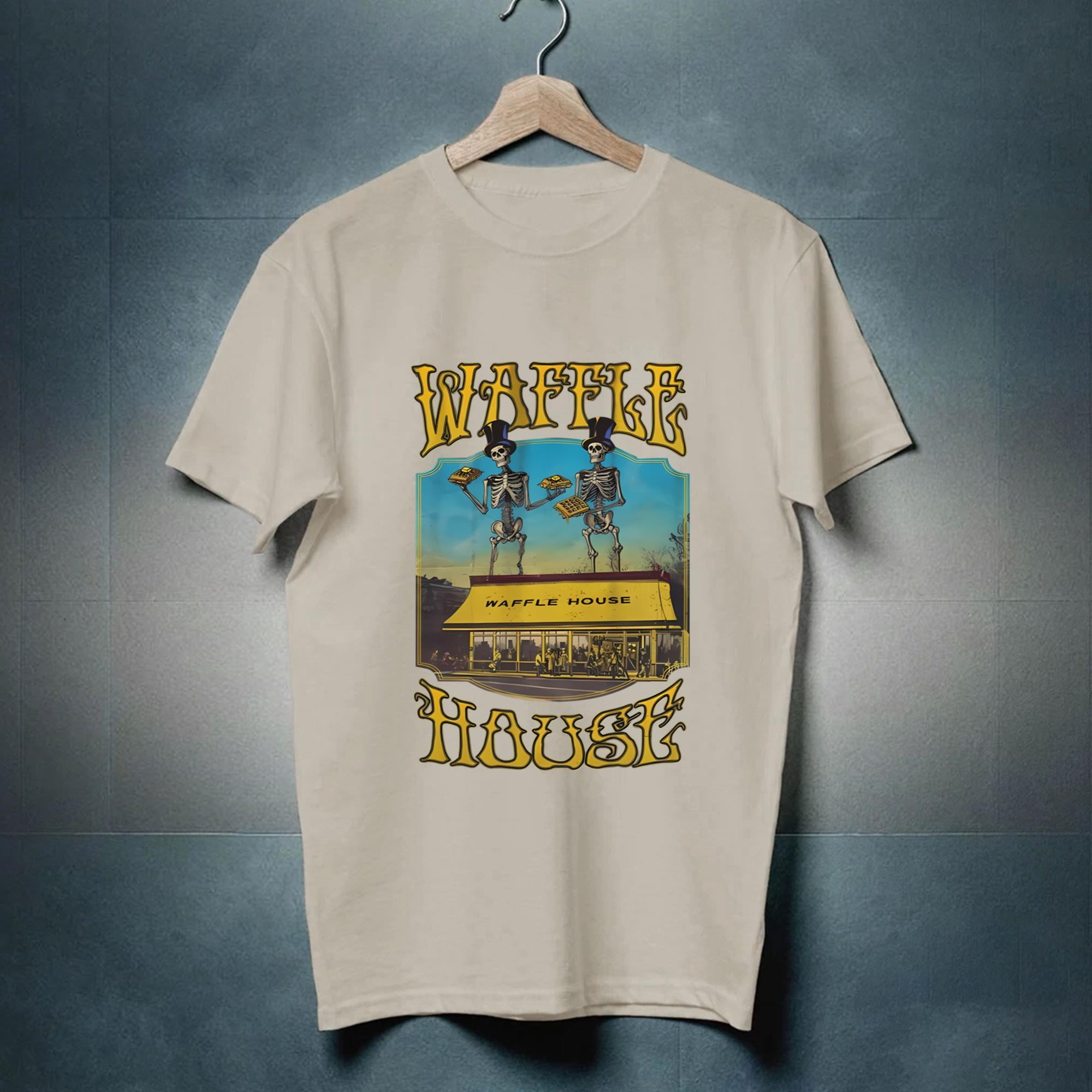 Classic Waffle Design Album Inspired Graphic Shirt with Unique Artwork ...