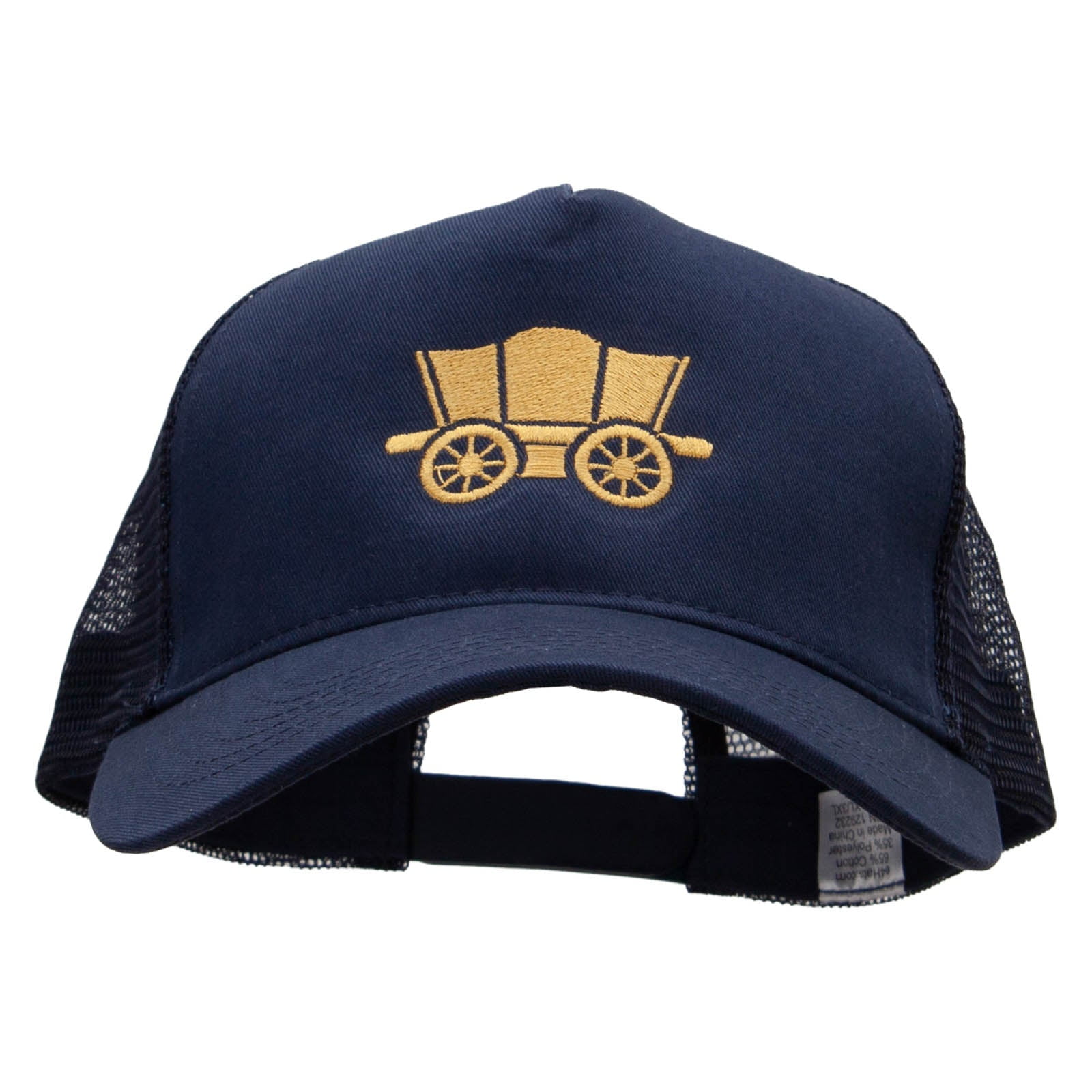 Classic Wagon New Big Size Trucker Mesh Cap - Navy OSFM - Walmart.com