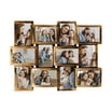 Vintage 18x25 Photo Frame - 12 Openings for 6x4 Photos - Rusted Gold ...