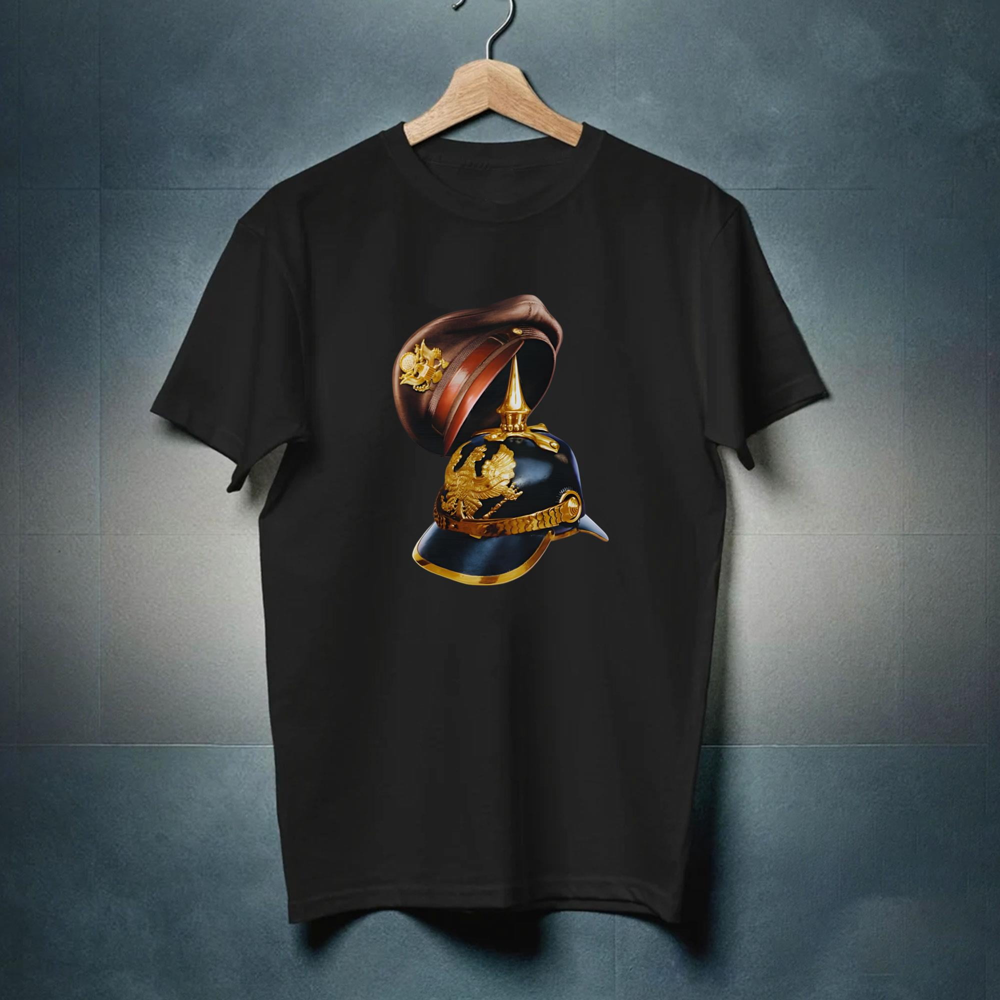 Classic War Comedy Helmets Short Sleeve Shirt-TH30386 - Walmart.com