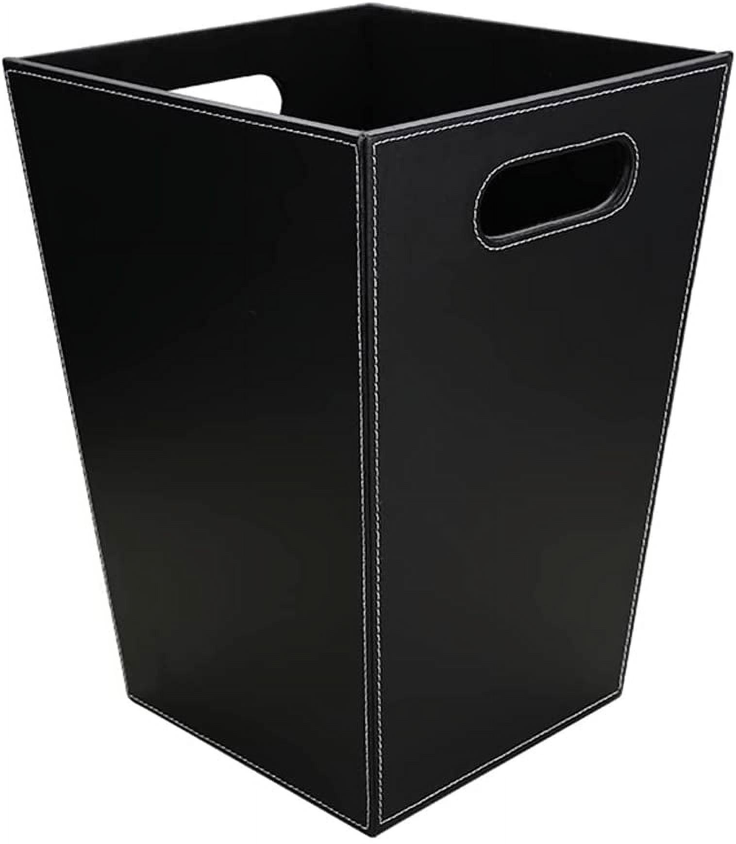 Classic Wastebasket, Garbage Container Bin with Handles for Bathrooms ...