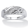 Classic Wave Design Ring – Polished Finish with Accent Detailing for ...