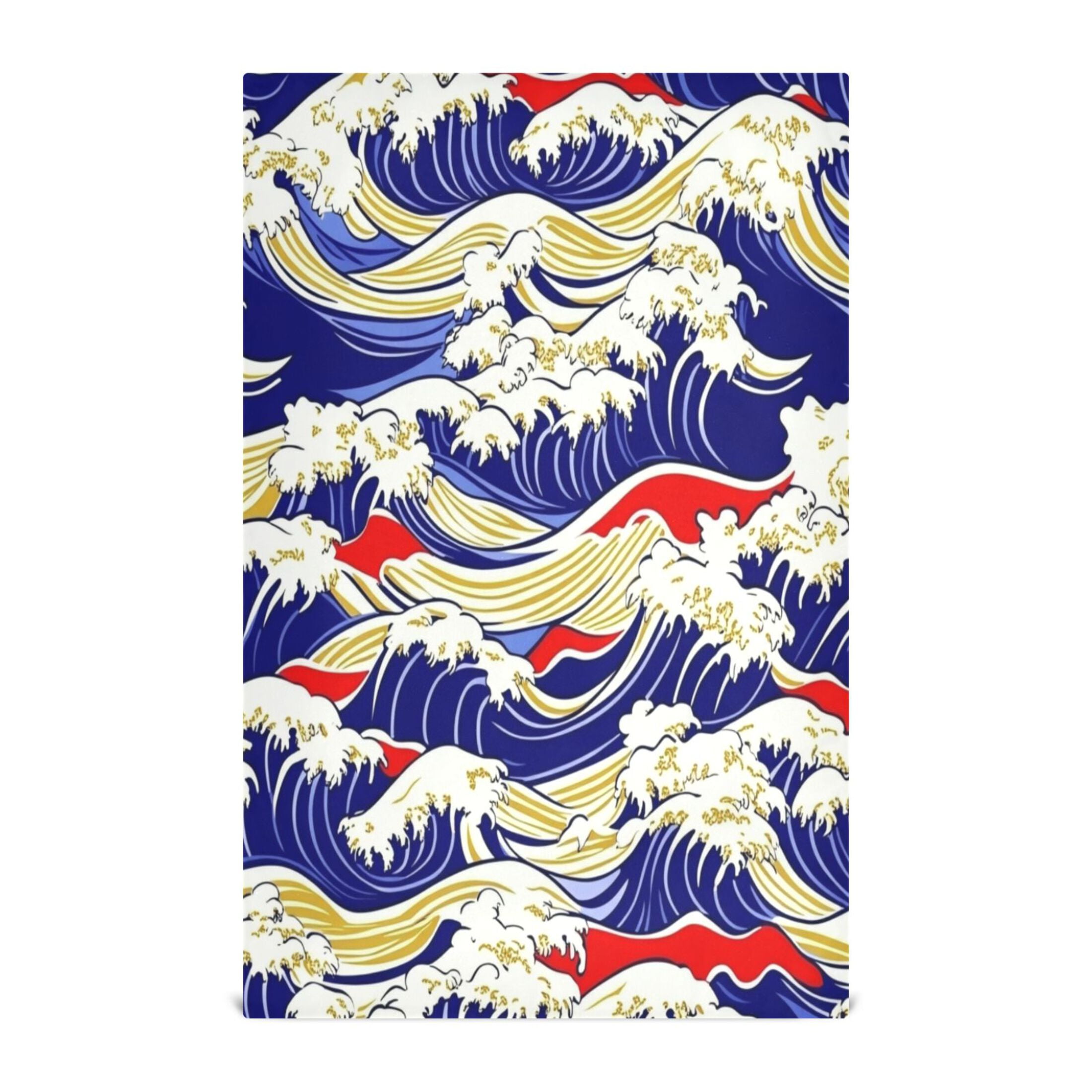 Classic Wave Pattern Kitchen Towels 6-Piece Pack Tea Towels for Kitchen ...