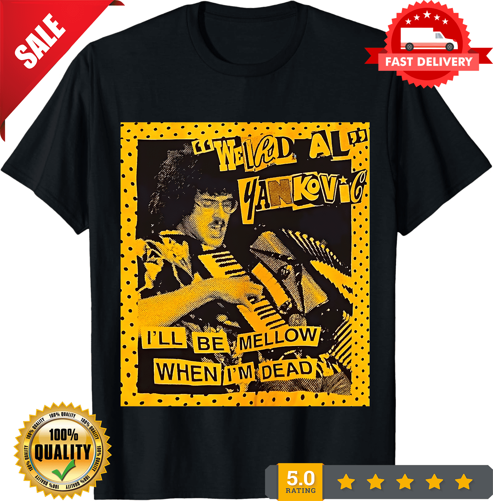 Classic Weird al shirt, music artist shirt, reprinted shirt, gift for ...