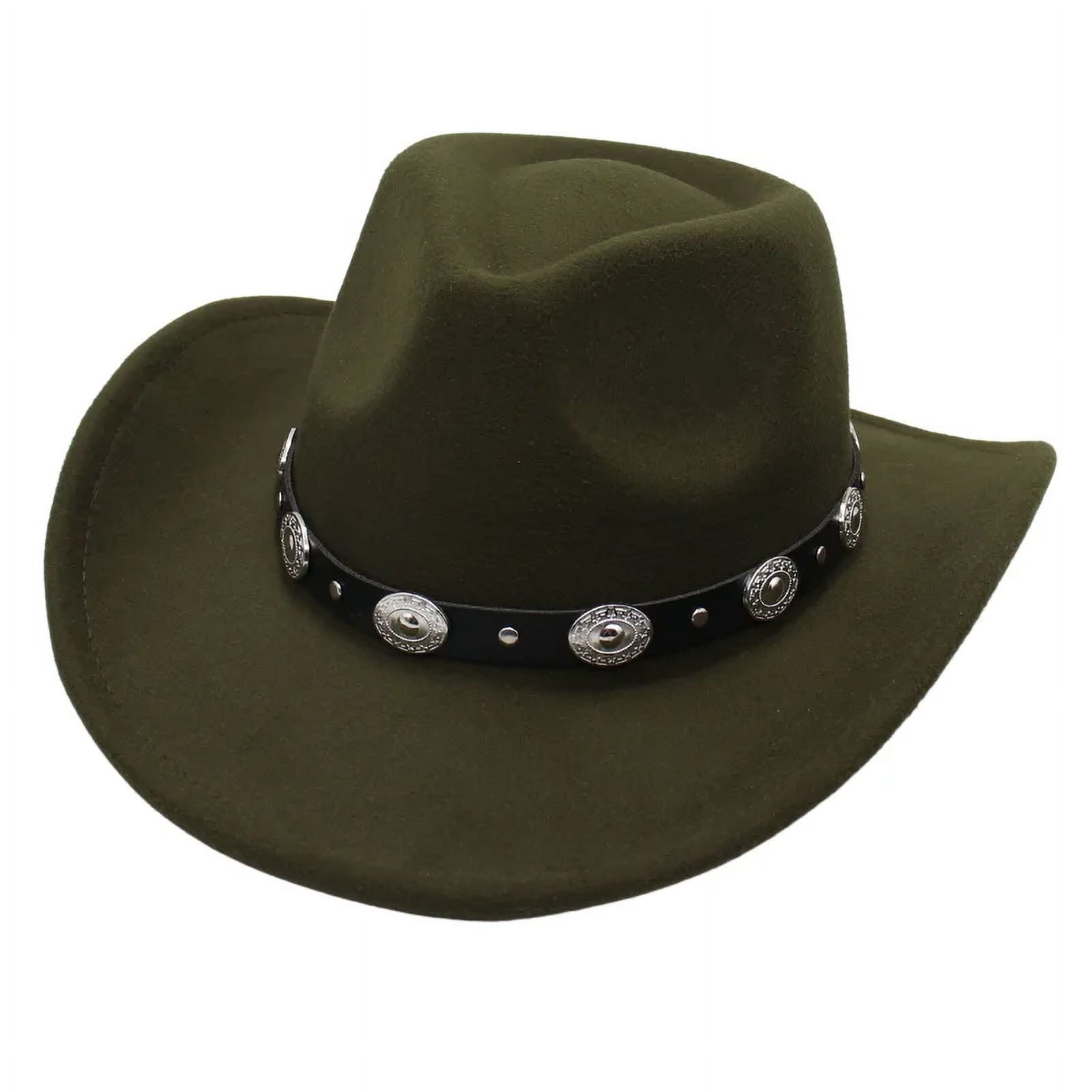 Classic Western Cowboy Hat Travel Cowgirl Fedoras Lady Country Hat for ...