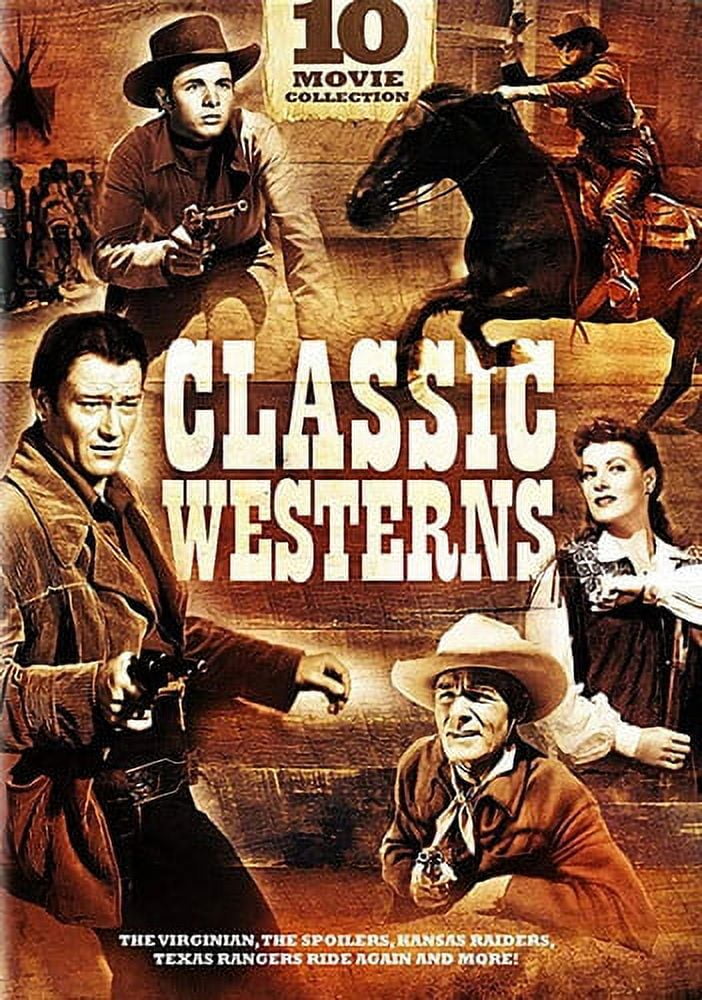 Classic Westerns: 10-Movie Collection (DVD) - Walmart.com