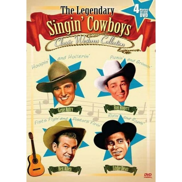 Classic Westerns: Singing Cowboys Four Feature (DVD), Vci Video ...