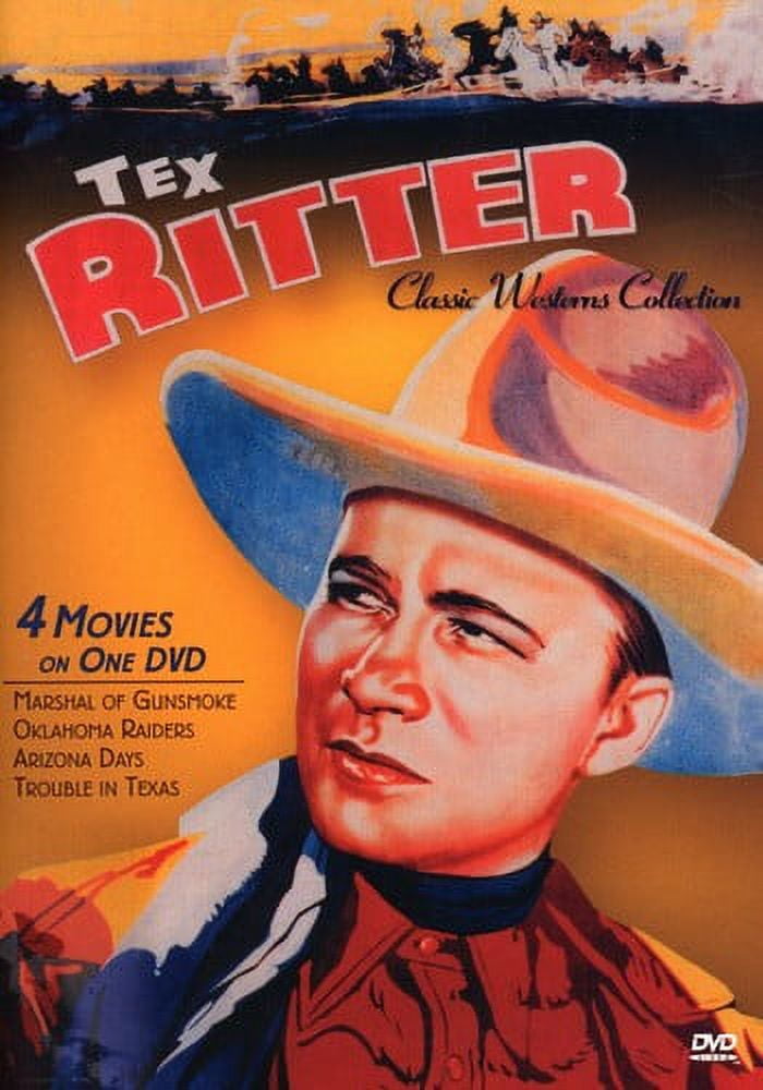 Classic Westerns: Tex Ritter Four Feature - Walmart.com