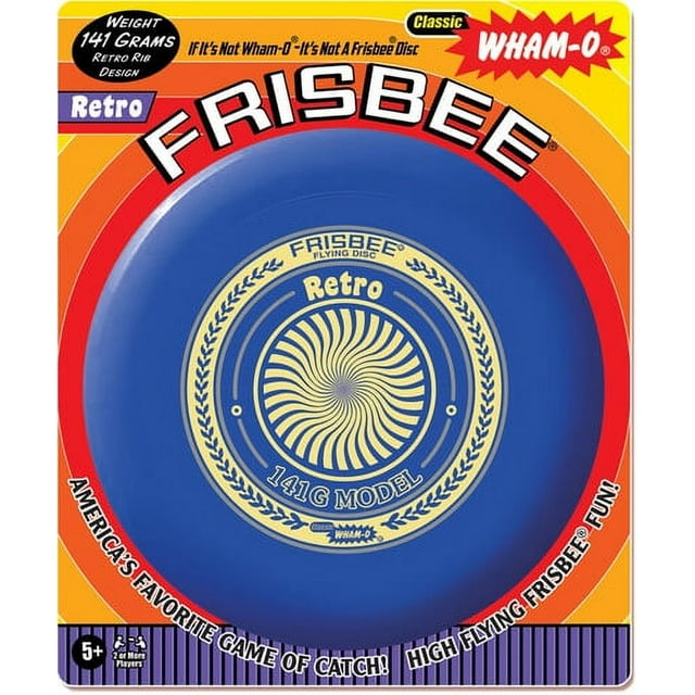 Wham-O Classic Retro Flying Frisbee Disc, 141 G Model, Durable with ...
