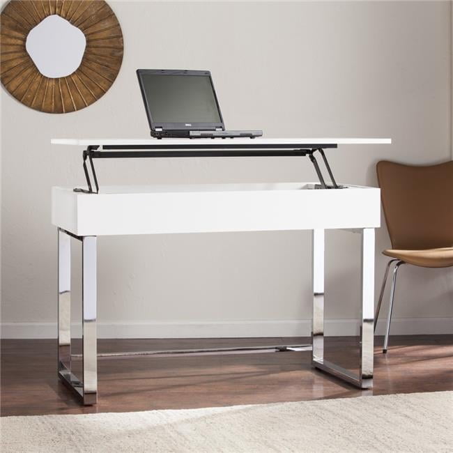 Classic White Adjustable Height Desk - Walmart.com