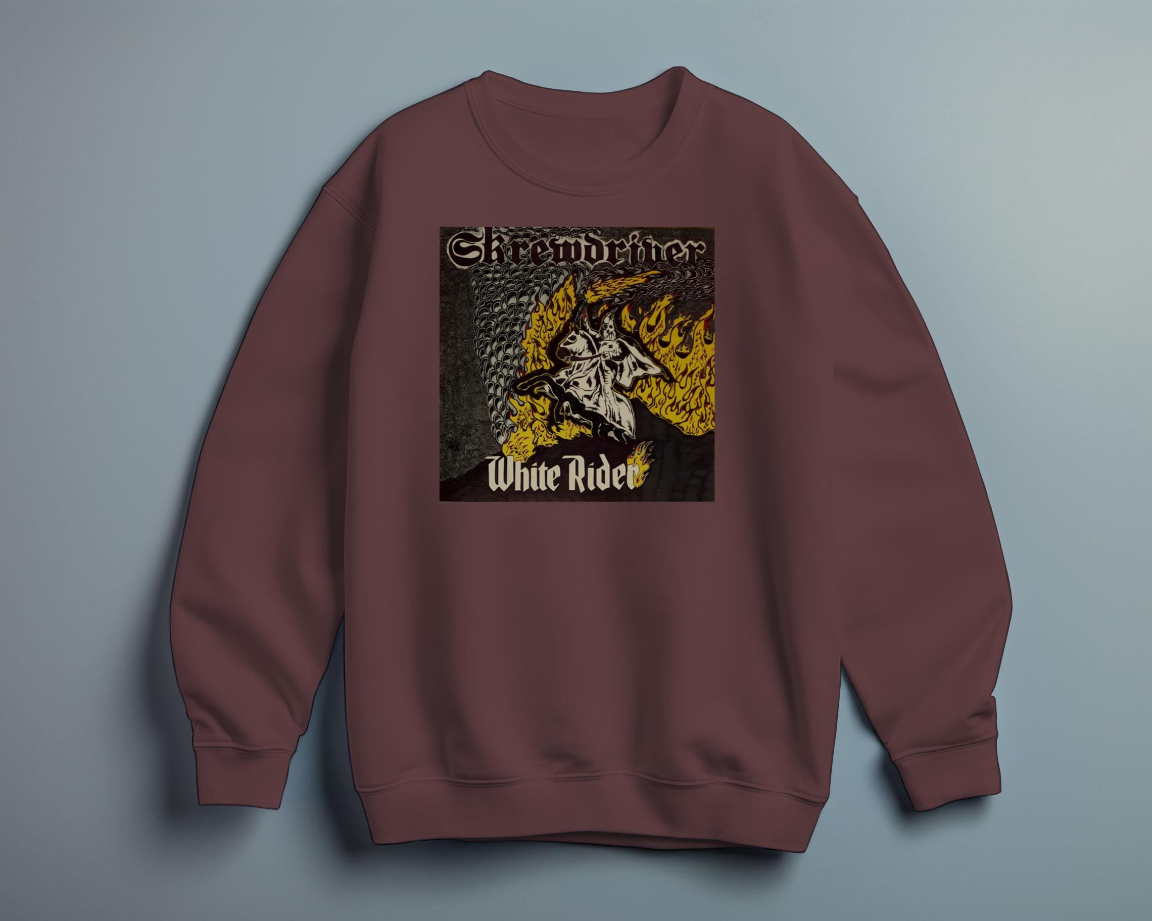 Classic White Rider Graphic Tee, 3-G Style Shirt - Walmart.com